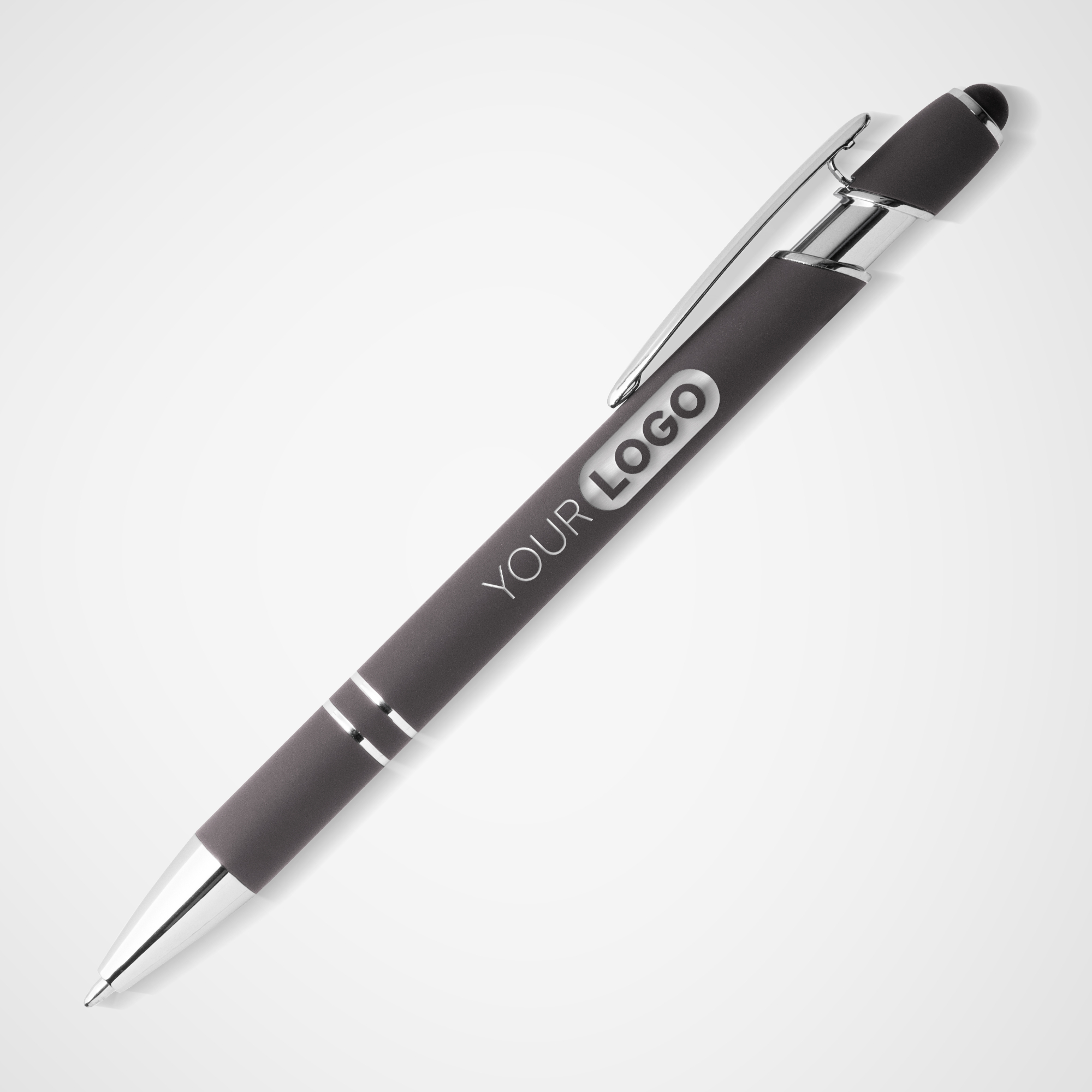 Promotional Recycled Aluminium Alpha Pen with Anti-Fraud Ink with Logo ...