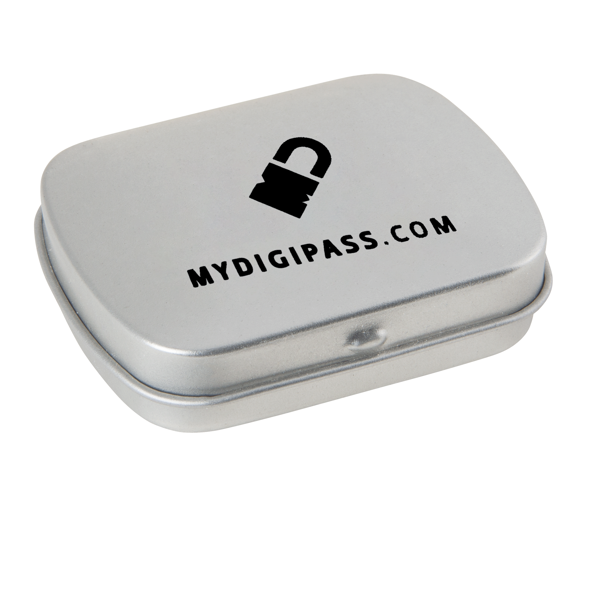 Reklamní Plechovka S Pantem Convex a S Přibližně 30g Mentolek s ...