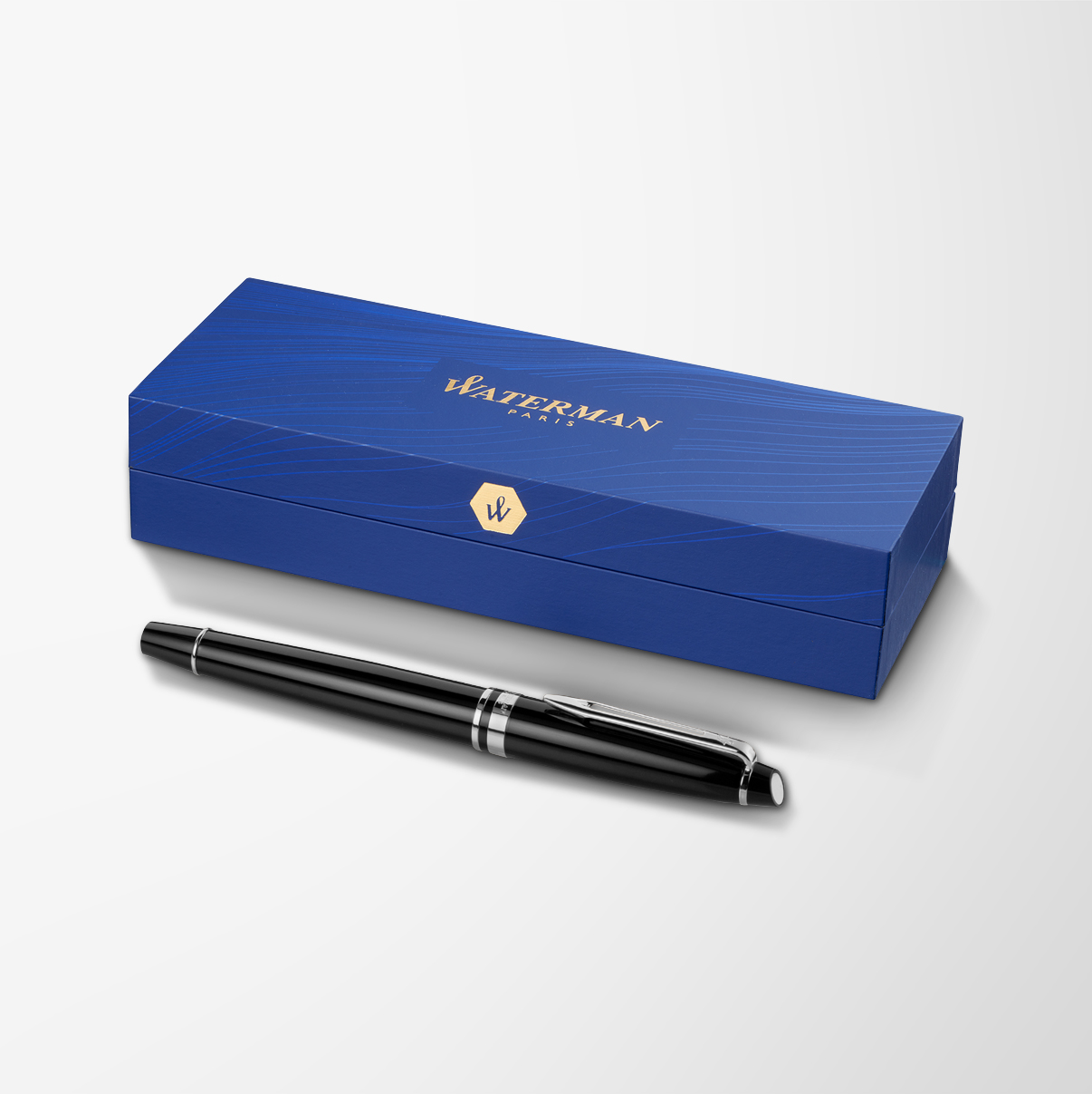 Promotional Engraved Waterman Expert Rollerball Pen with Gift Box with ...
