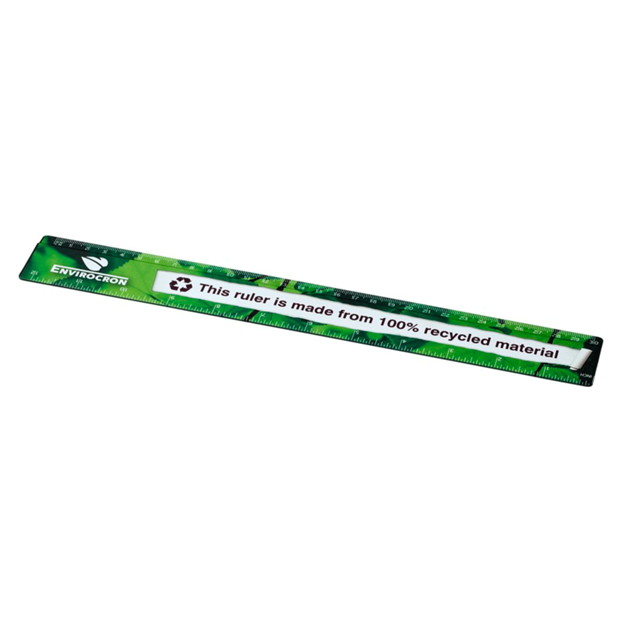 Promotional Full Colour Terran Recycled Plastic Ruler with Logo | Pens.com
