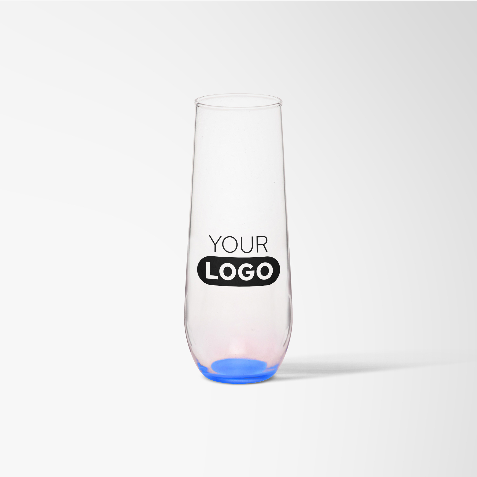 Custom Libbey® 8 oz. Two-Tone Cia Stemless Flute | Pens.com
