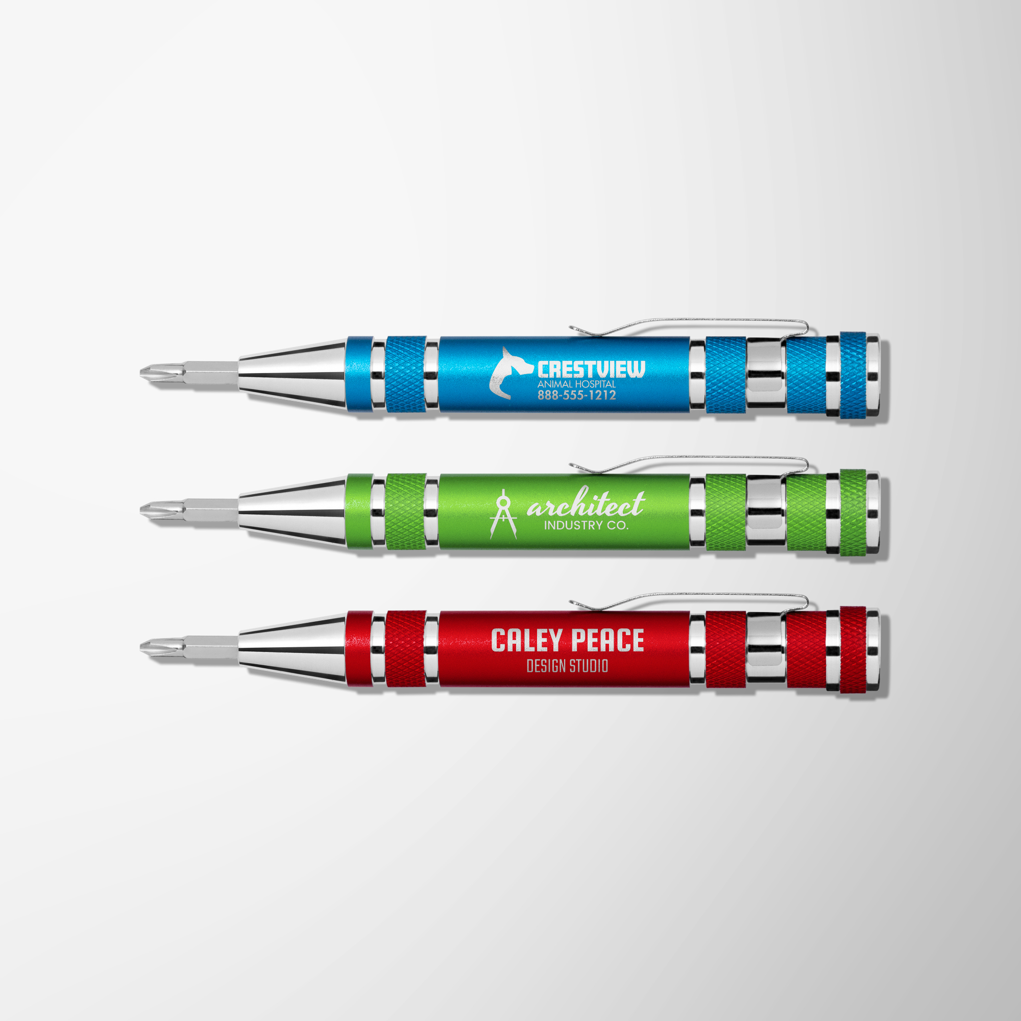 Custom Bright Ultra-Tuff Multi-Bit Screwdriver | Pens.com