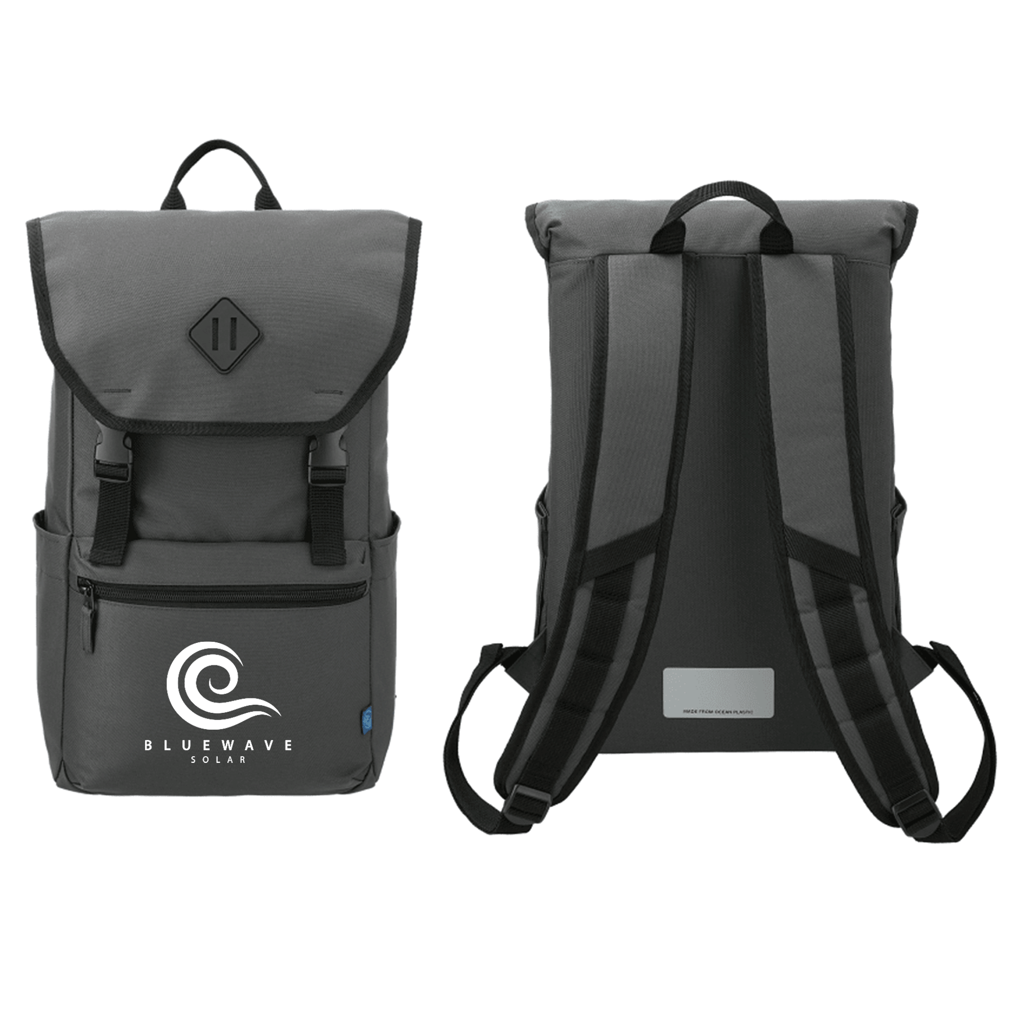 Custom Repreve® Ocean Recycled 15" Computer Rucksack | Pens.com CA