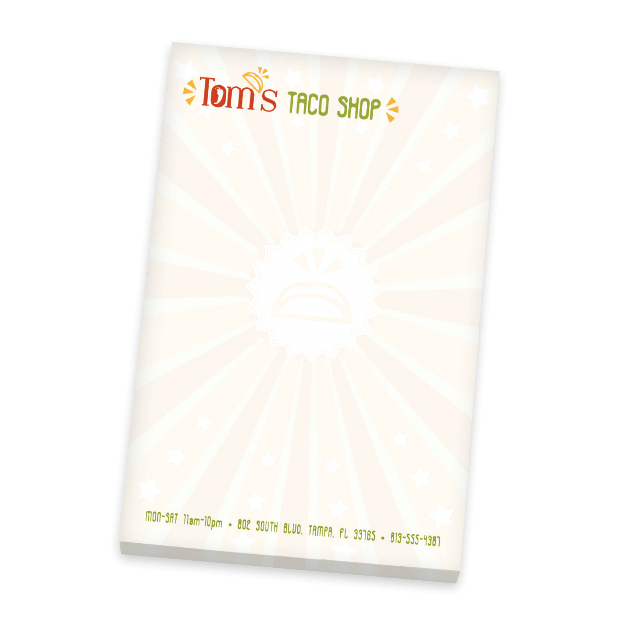 Custom Souvenir® 4'' x 6'' Scratch Pad, 50 Sheet | Pens.com