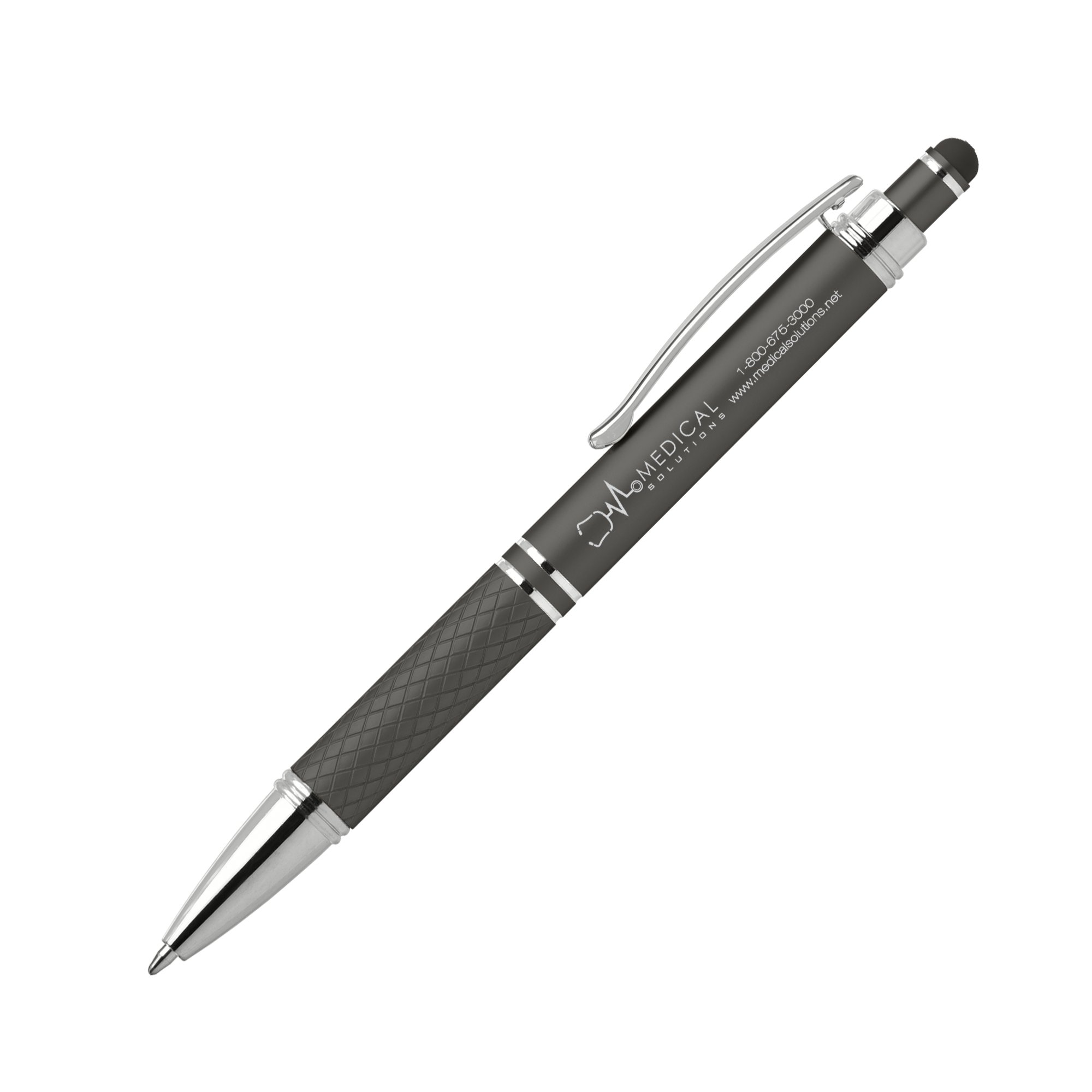 Custom Mineral Soft Touch Diamond Stylus Pen | National Pen CA
