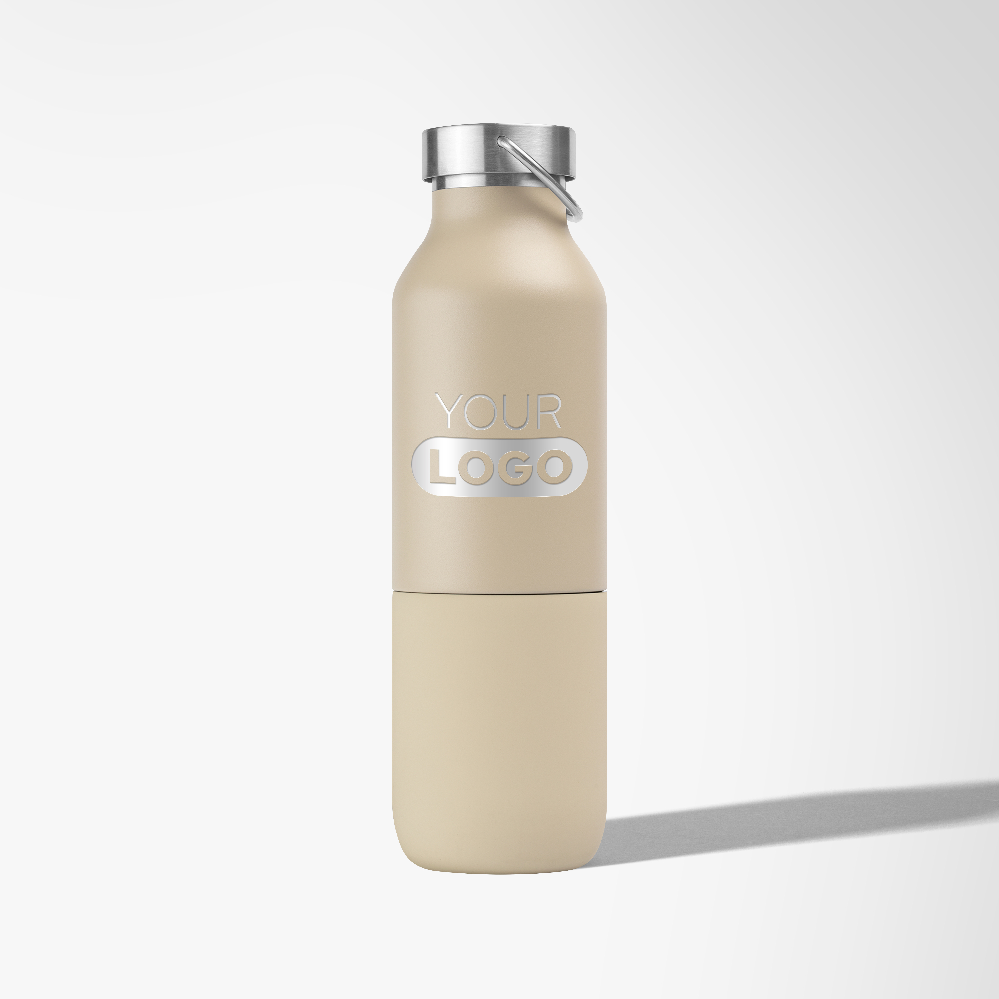 Custom Engraved 590 ml 2-in-1 Devon Recycled Stainless Steel Bottle ...