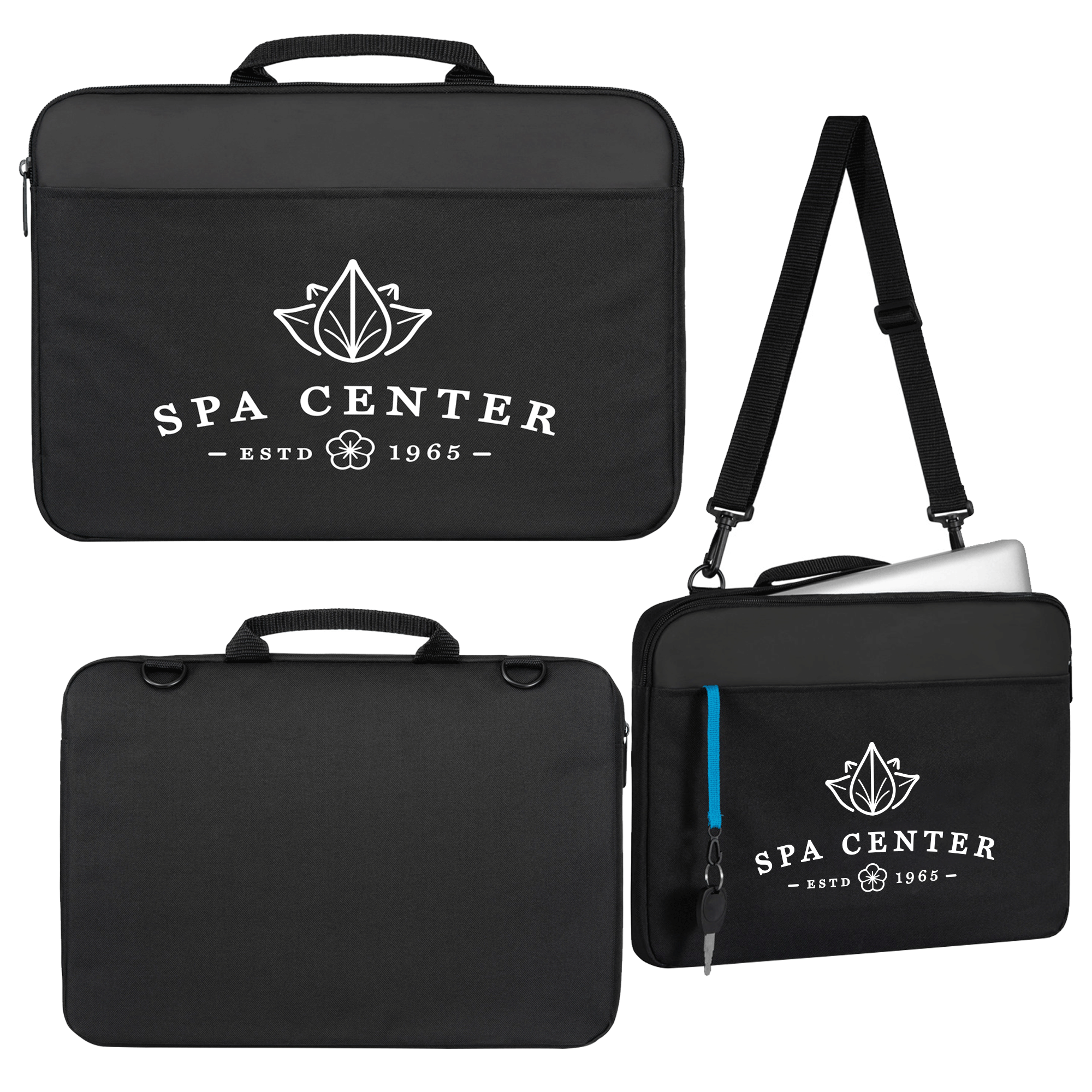 Custom Midtown Slim Portfolio & Laptop Bag | Pens.com
