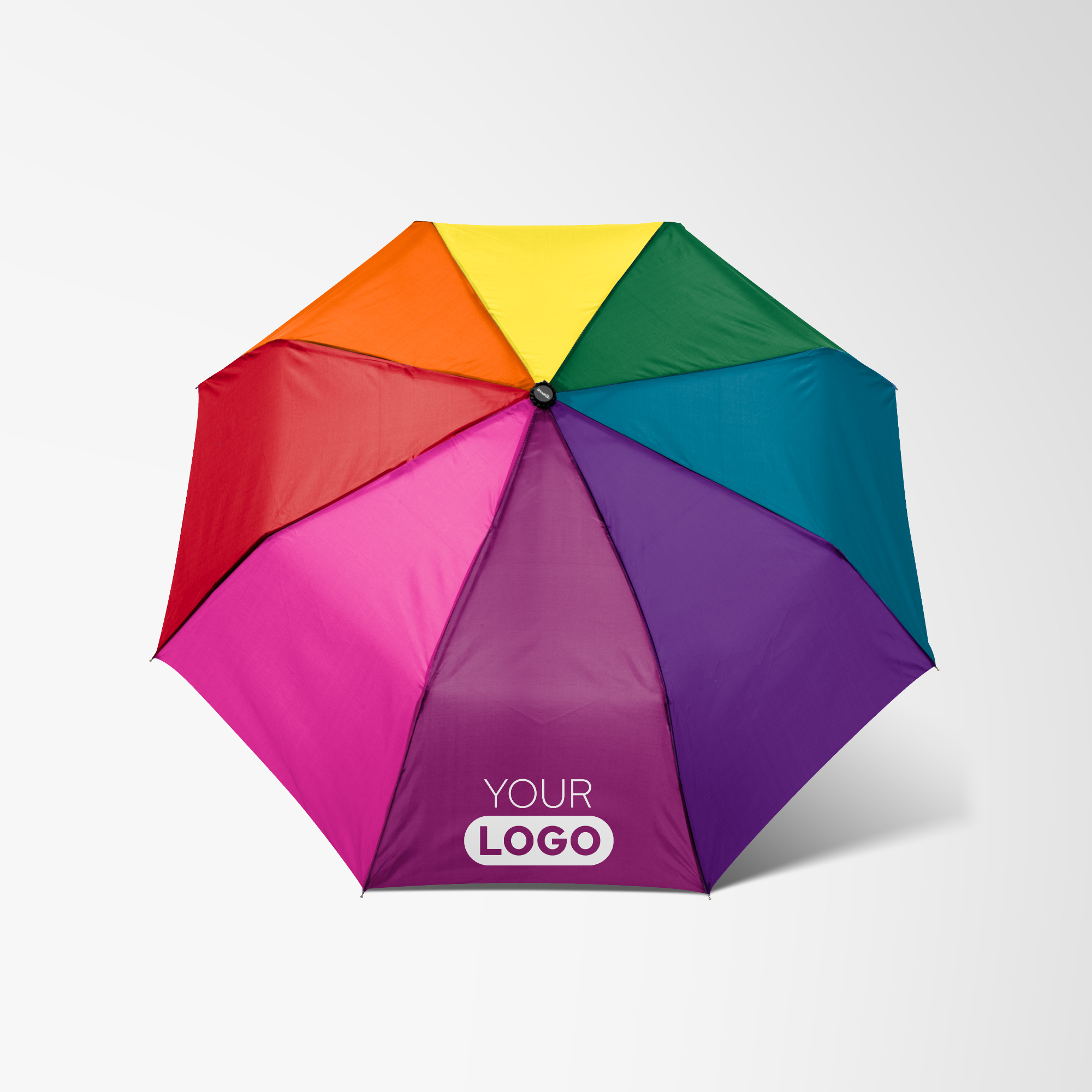 Custom Shed Rain™ 42" Arc Compact Umbrella | Pens.com