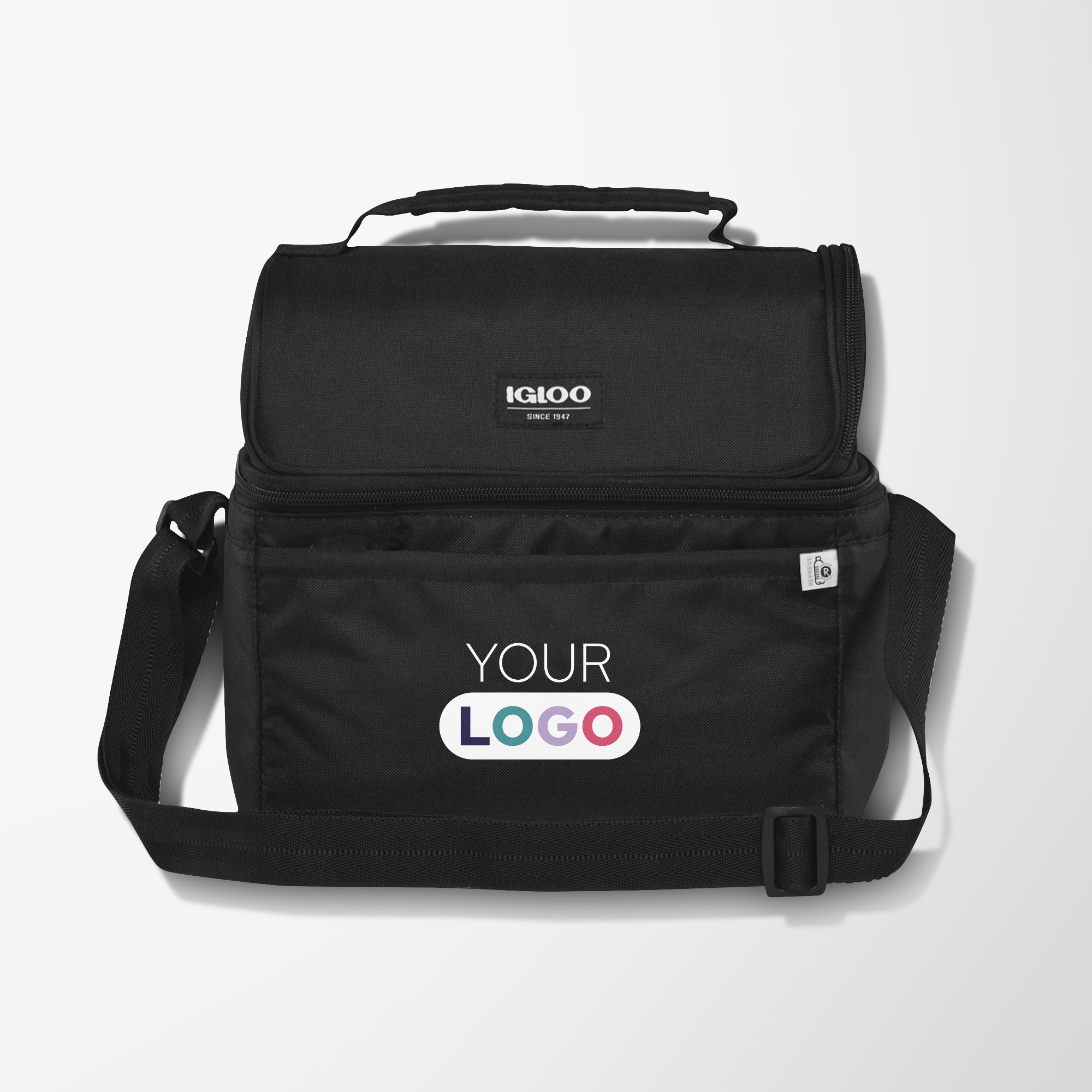 Custom Full Color Igloo® REPREVE® Recycled Lunch Pail Cooler | Pens.com