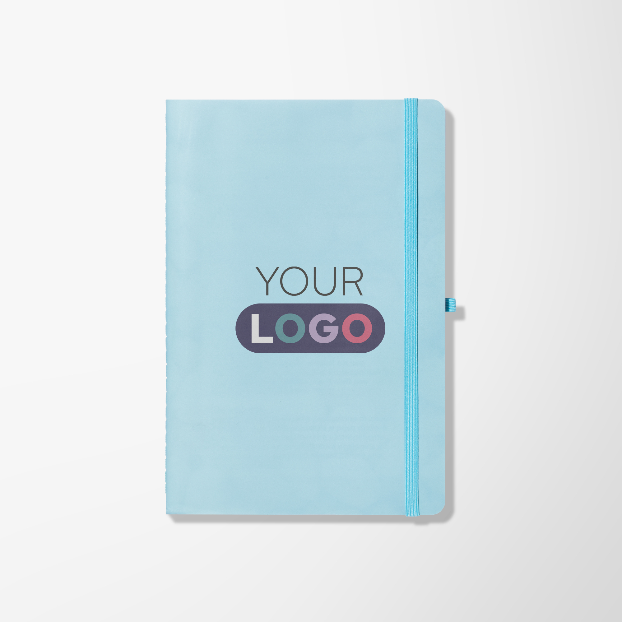 Custom Full Color 5.7"x 8" Soft Touch Stone Paper Notebook | Pens.com