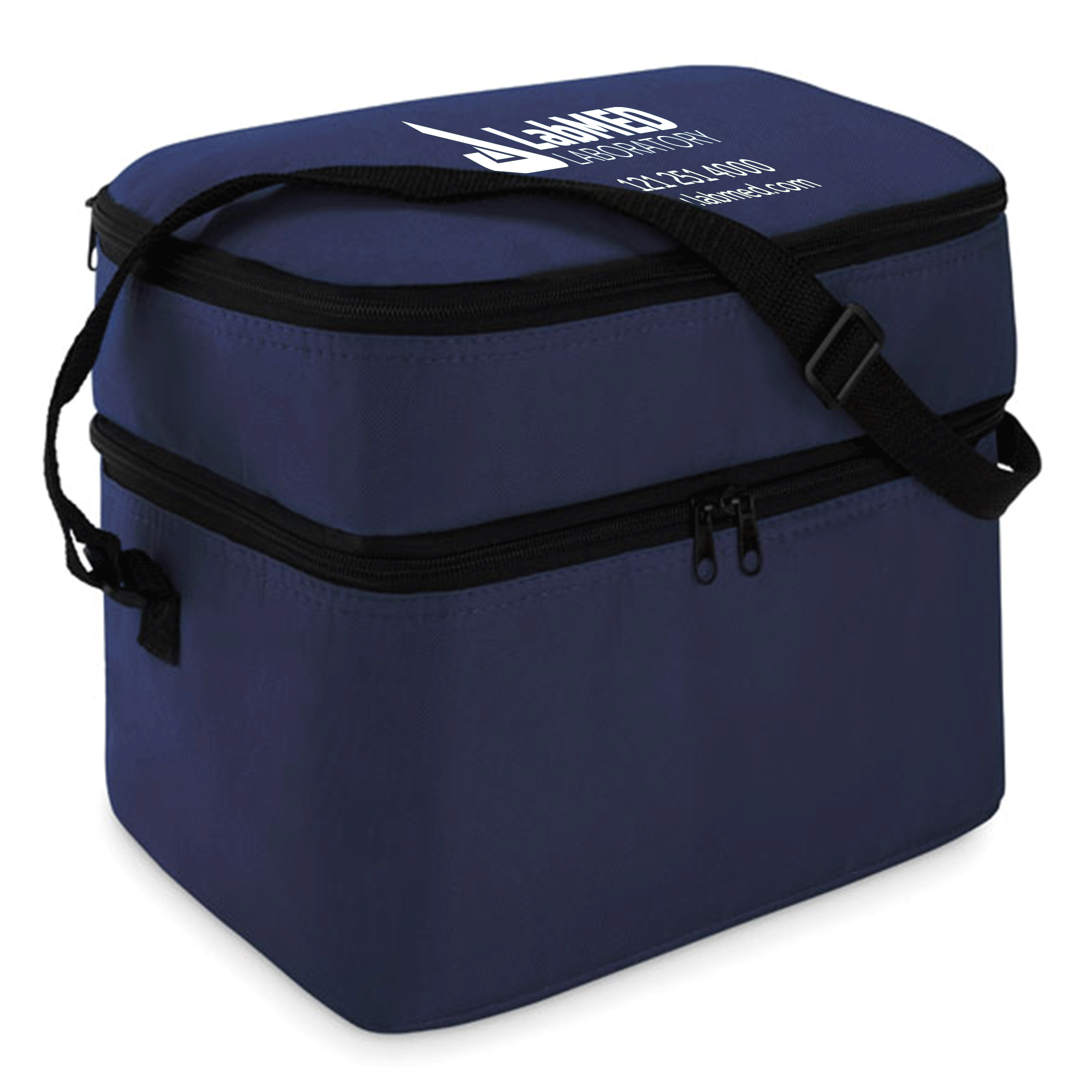 Promotional Casey Cooler Bag with 2 Compartments with Logo | Pens.com