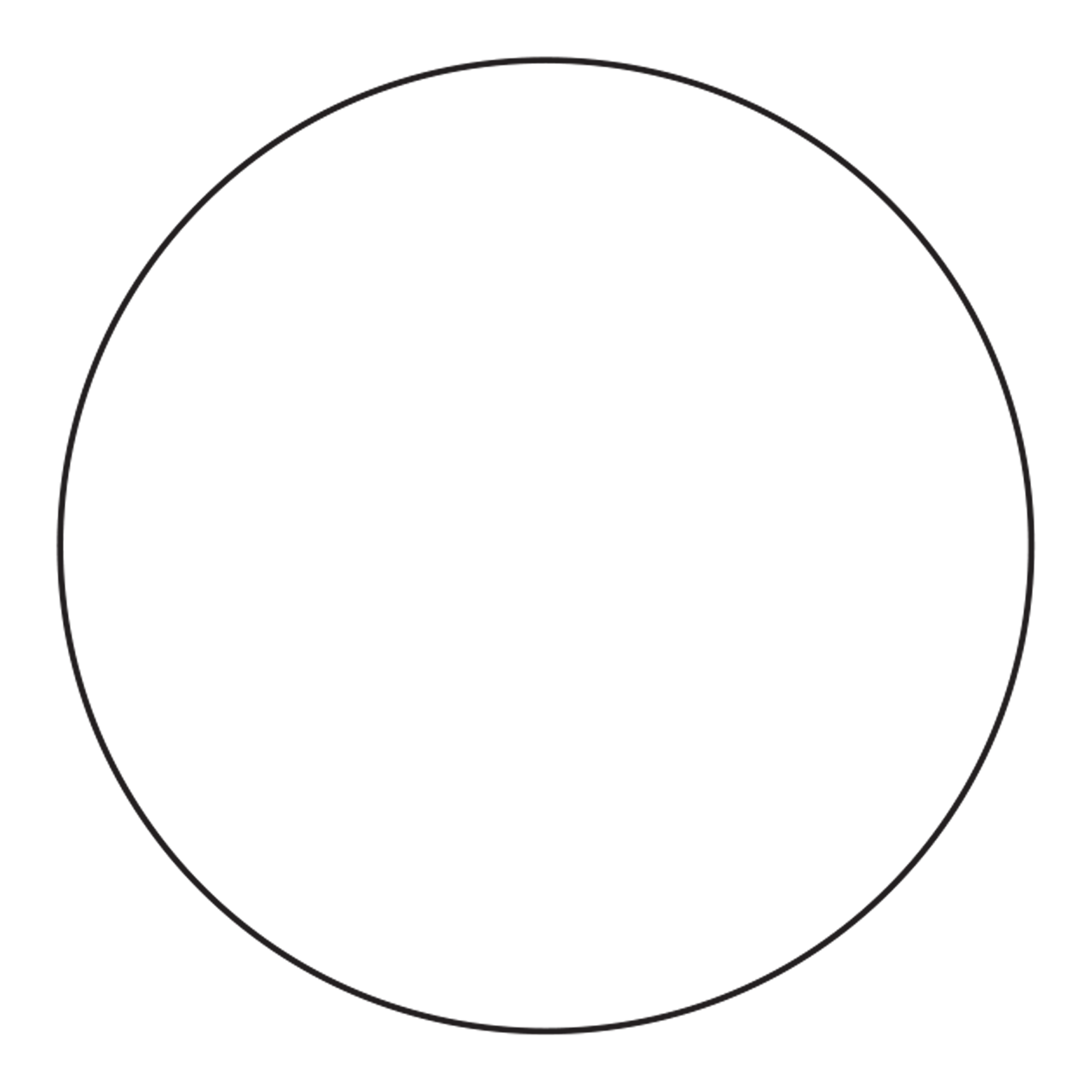 Personalise Resin Coated Labels 24mm Circle with Text | Pens.com