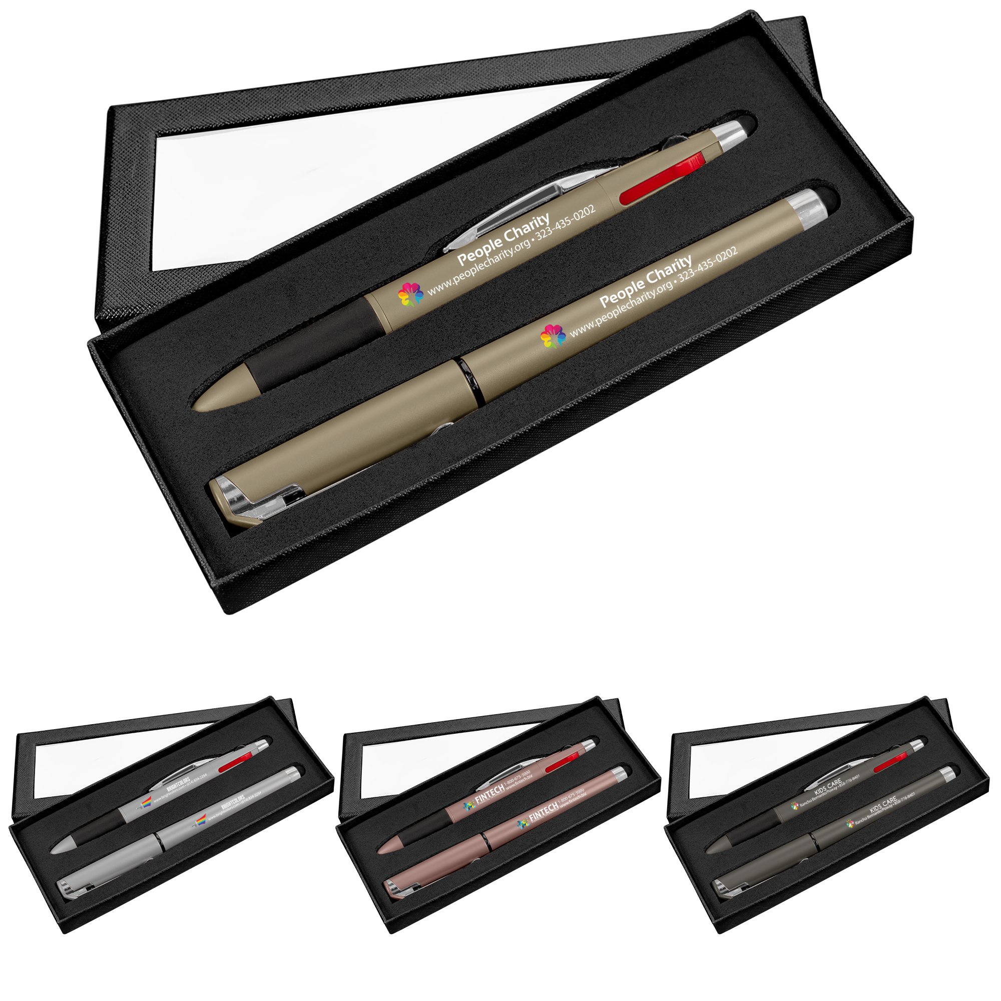 Custom Mineral Stylus Pen Gift Set | Pens.com