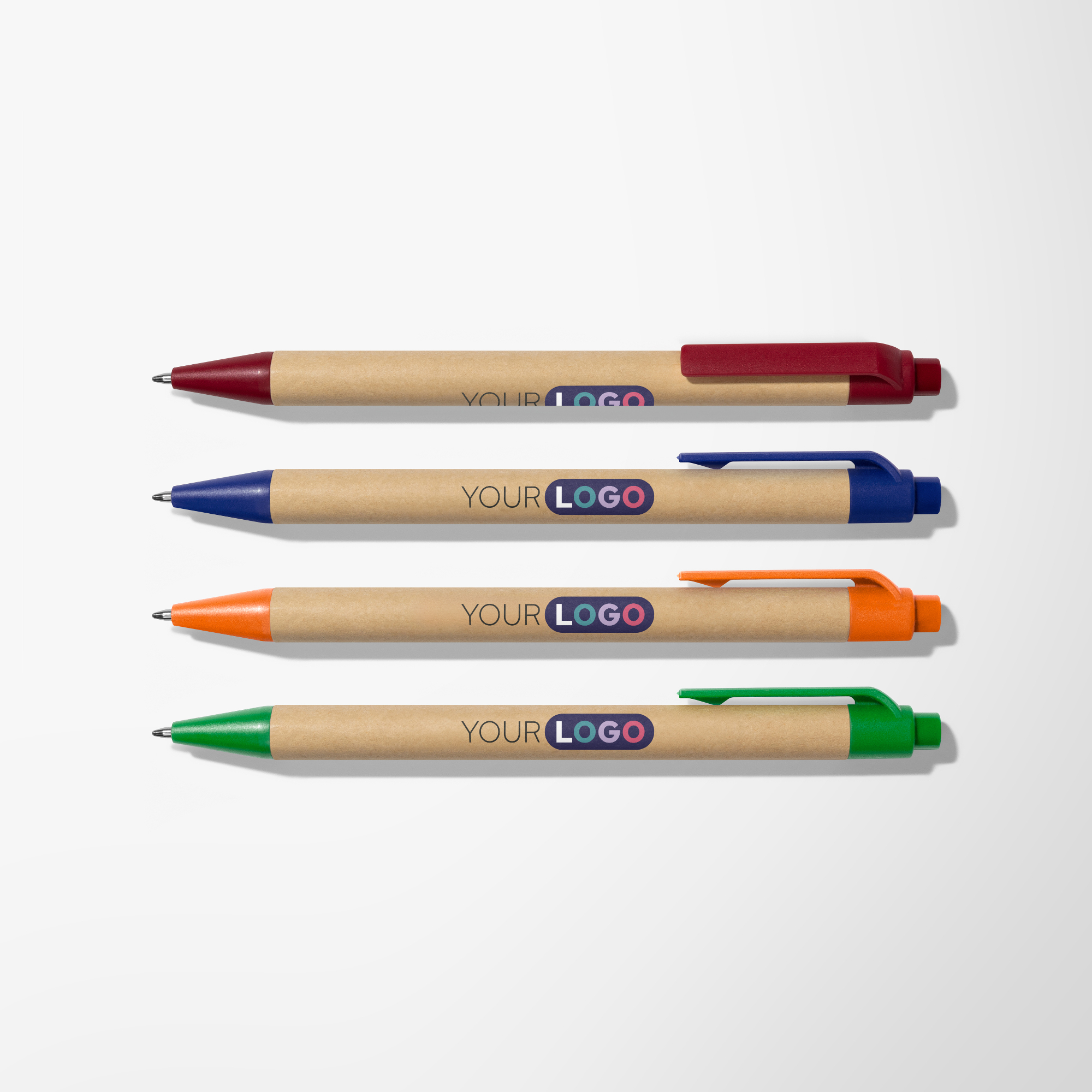 Promotional Full Colour Biodegradable Corn & Paper Pen with Logo | Pens.com