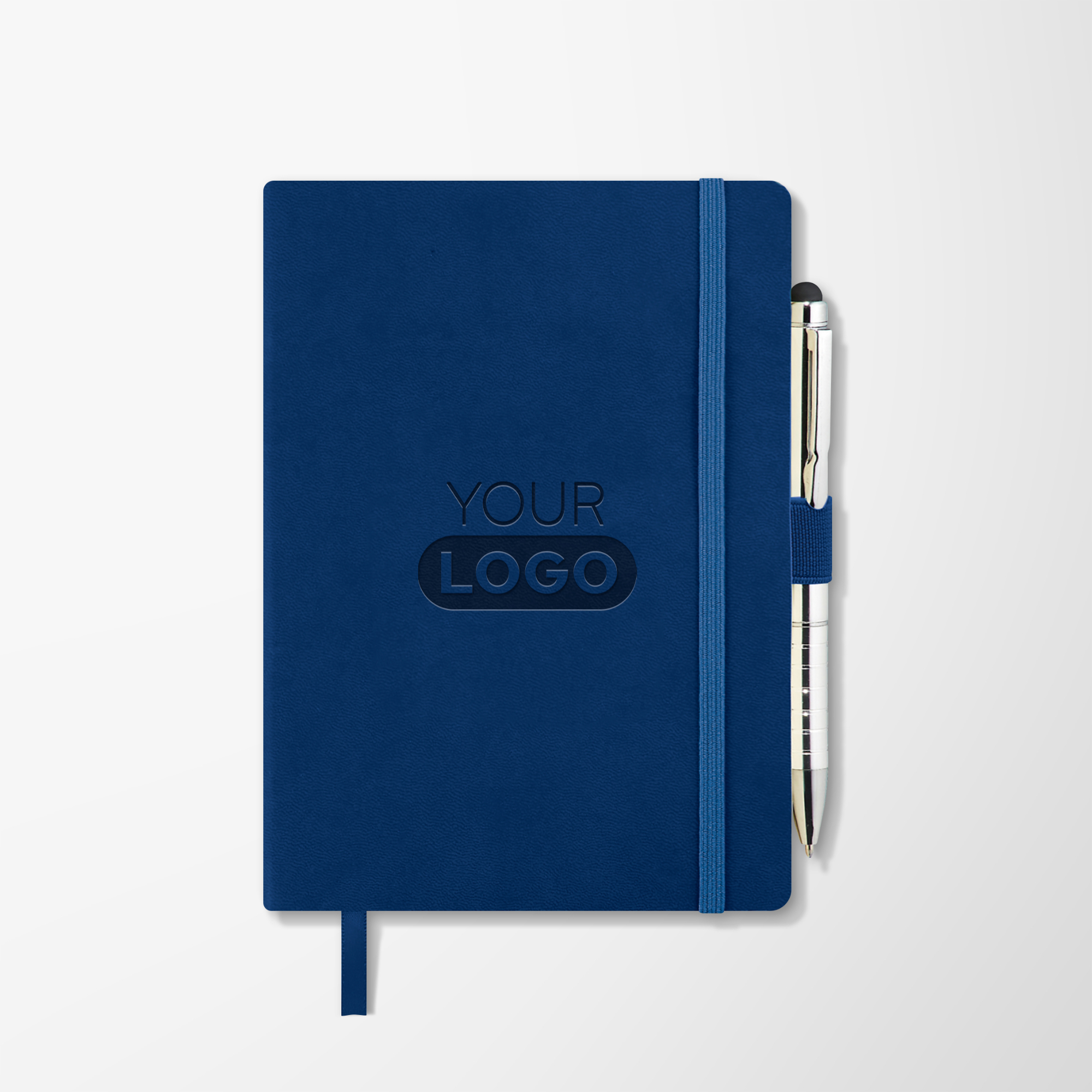 Custom Debossed JournalBook® 5"x 7" Revello Notebook & Pen Set | Pens.com