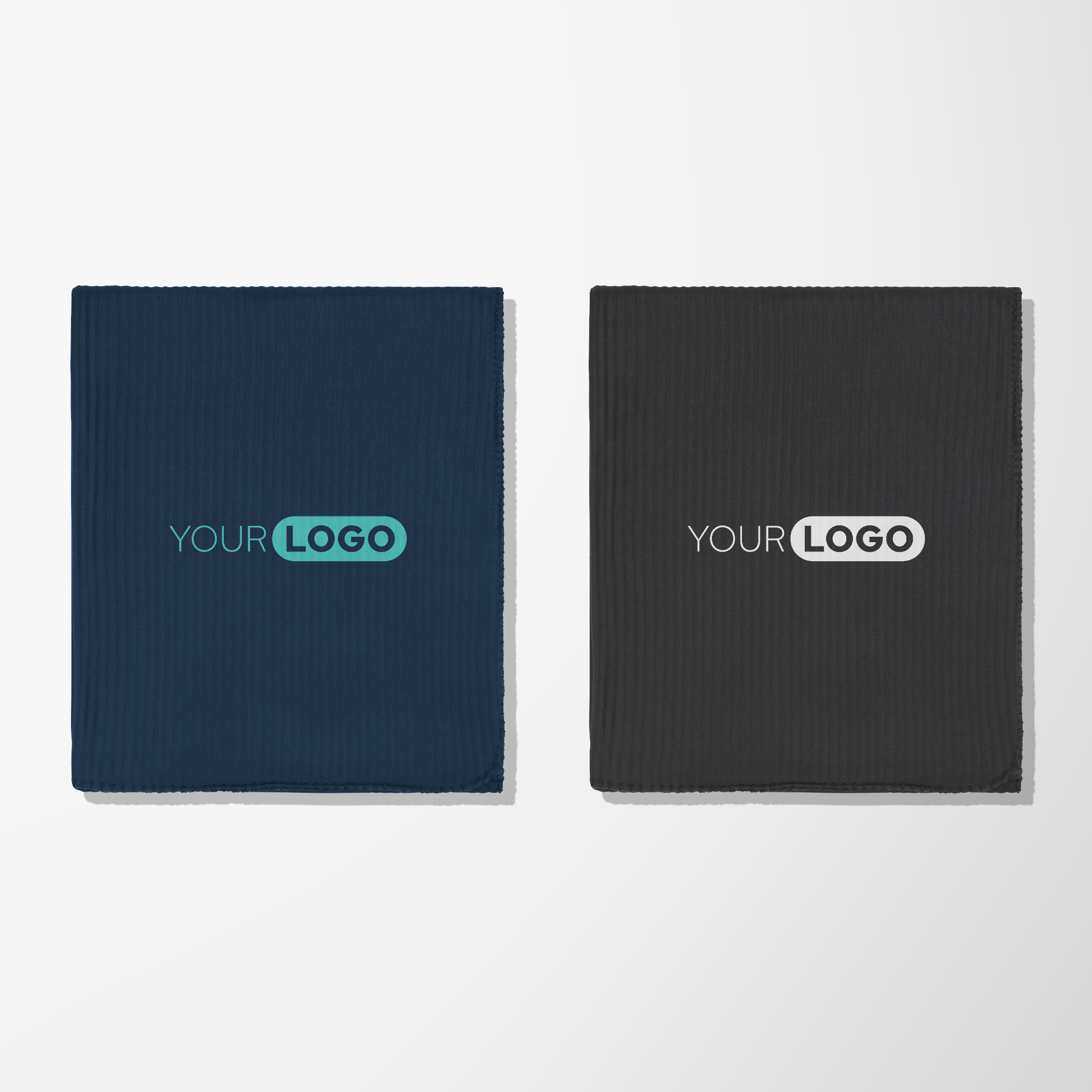 Custom Ribbed Fleece Blanket | Pens.com