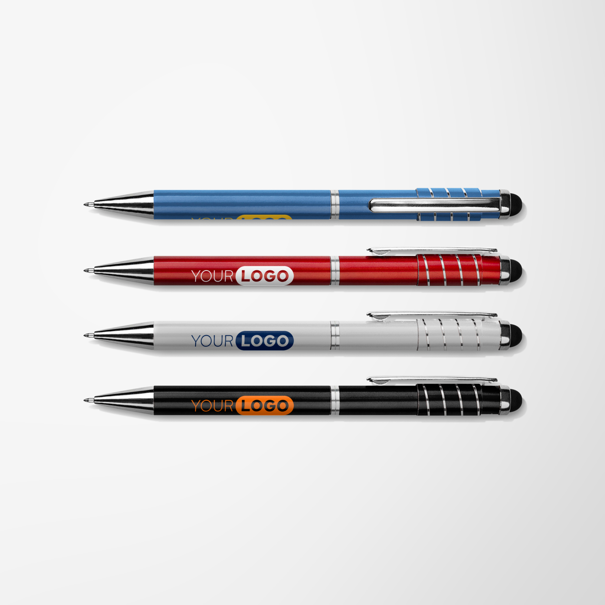 Custom Engraved Recycled Greer Fidget Stylus Pen | Pens.com