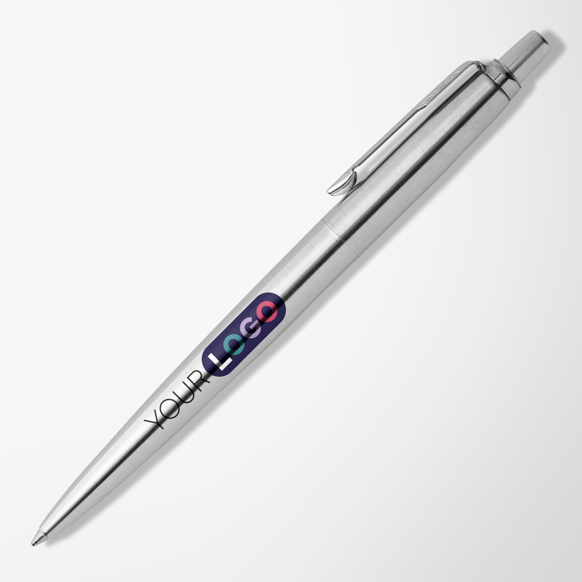 Stylo à bille Jotter Parker® à encre noire avec impression en couleur ...