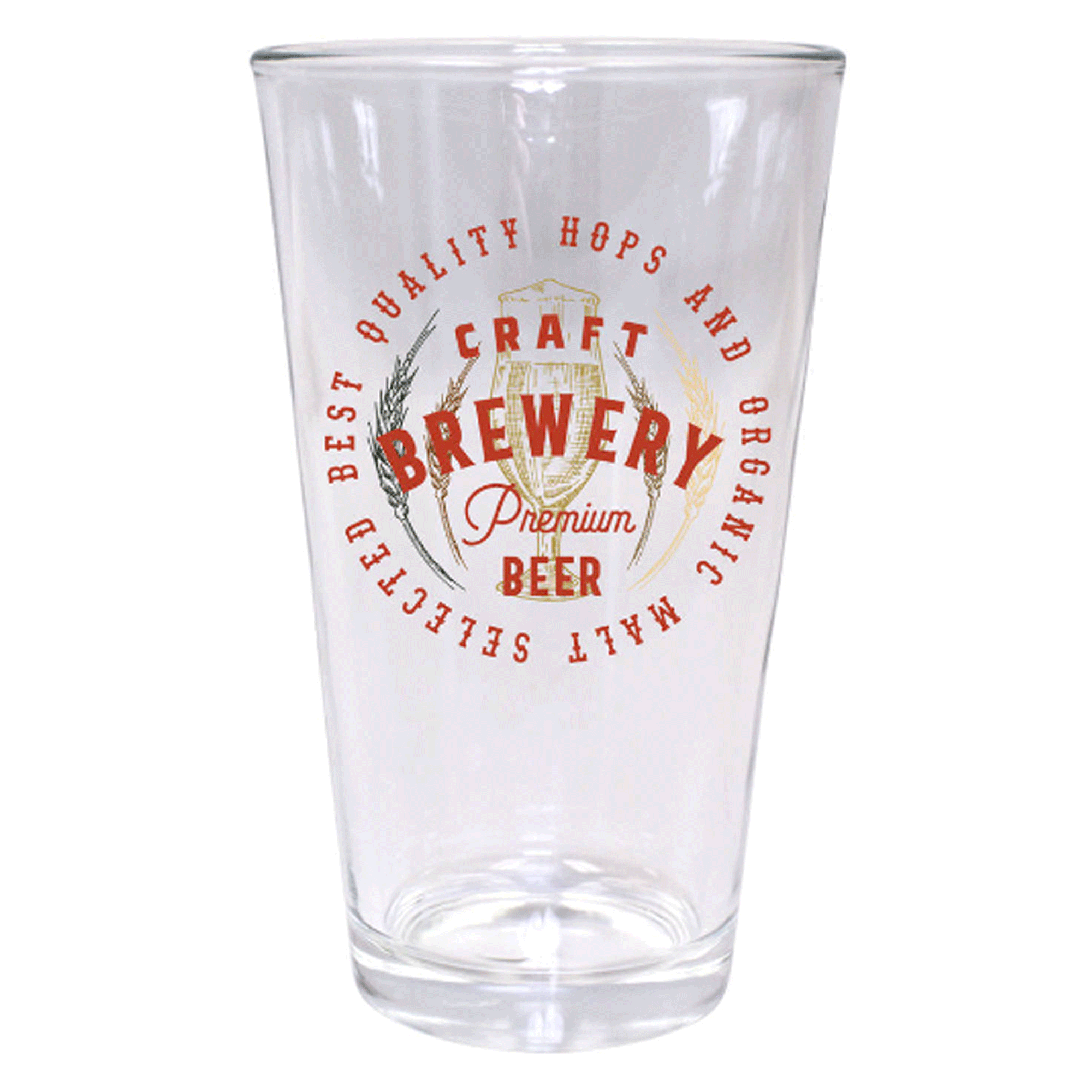Custom Full Color 4-Pack 16 oz. Pint Glasses | Pens.com