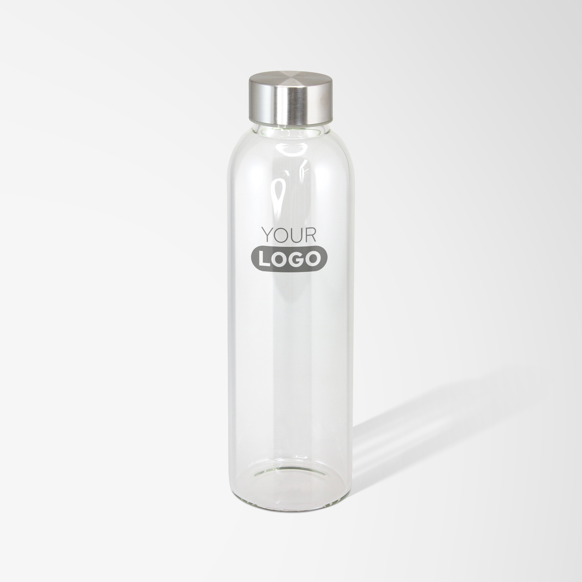 Personalise 600 ml Venus Glass Bottle with Text | Pens.com