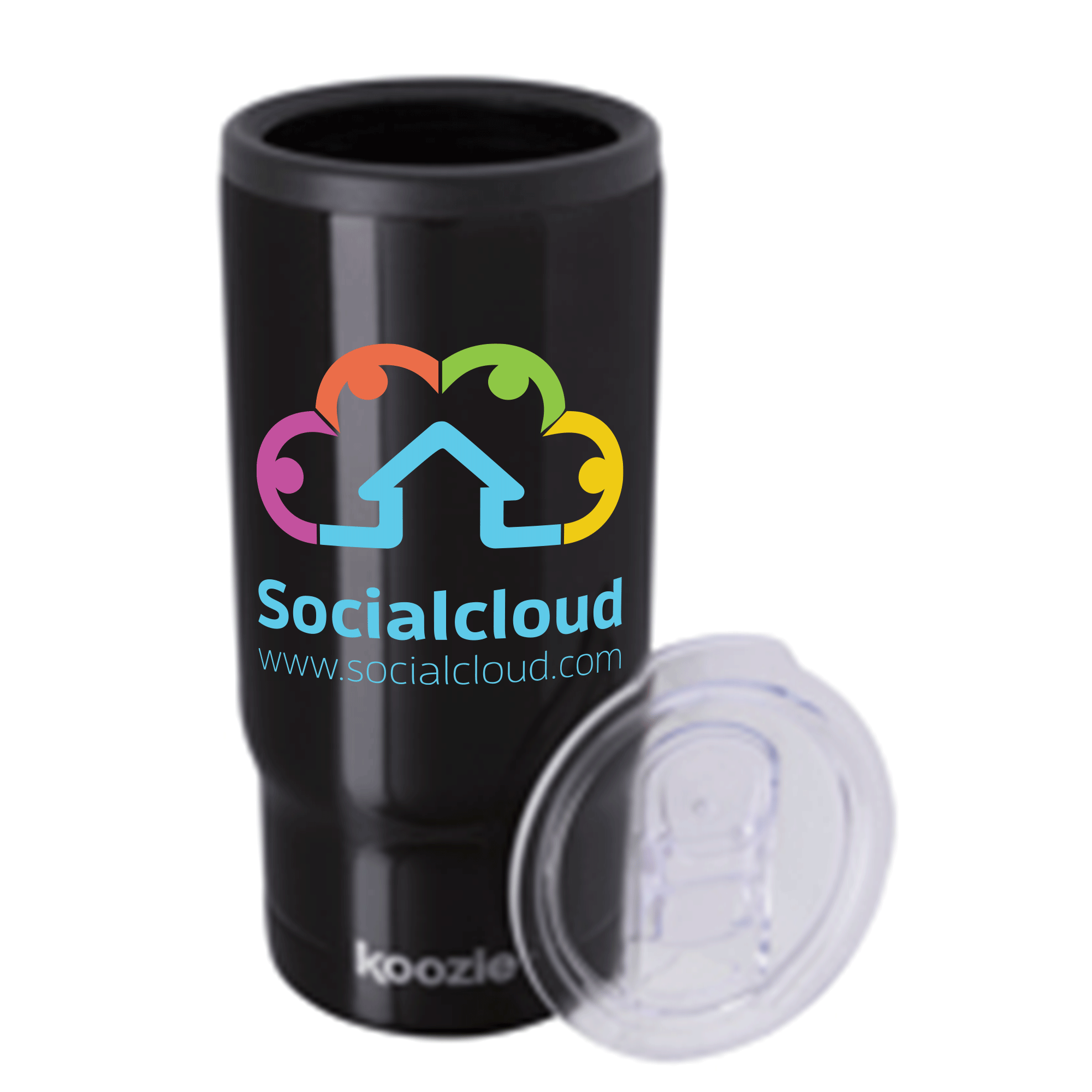Custom Full Color Koozie® 15 oz. 3-in-1 Tumbler & Can Cooler | Pens.com