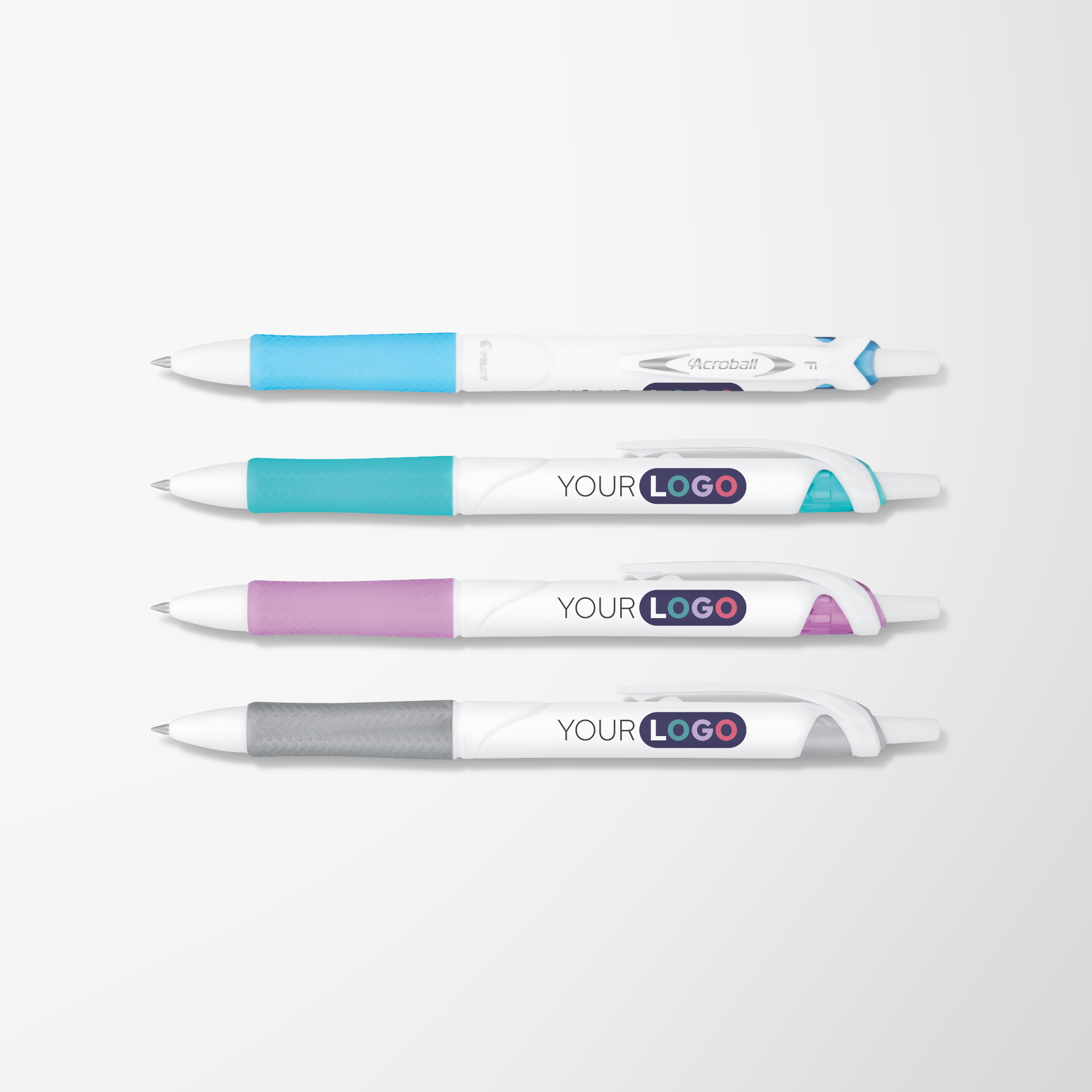 Custom Full Color Pilot® Acroball® PureWhite Pen | Pens.com