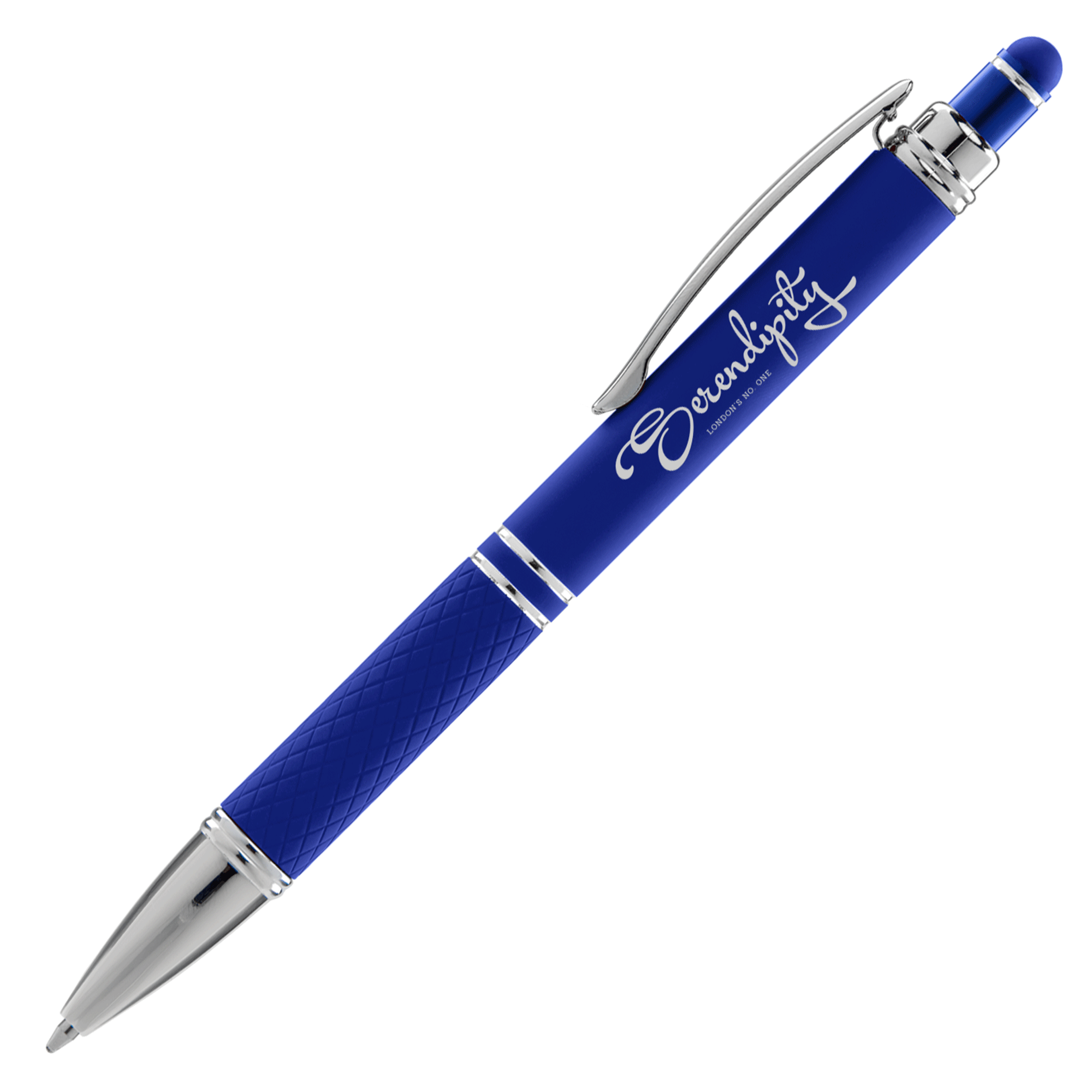 Promotional Engraved Soft Touch Diamond Stylus Pen | Pens.com