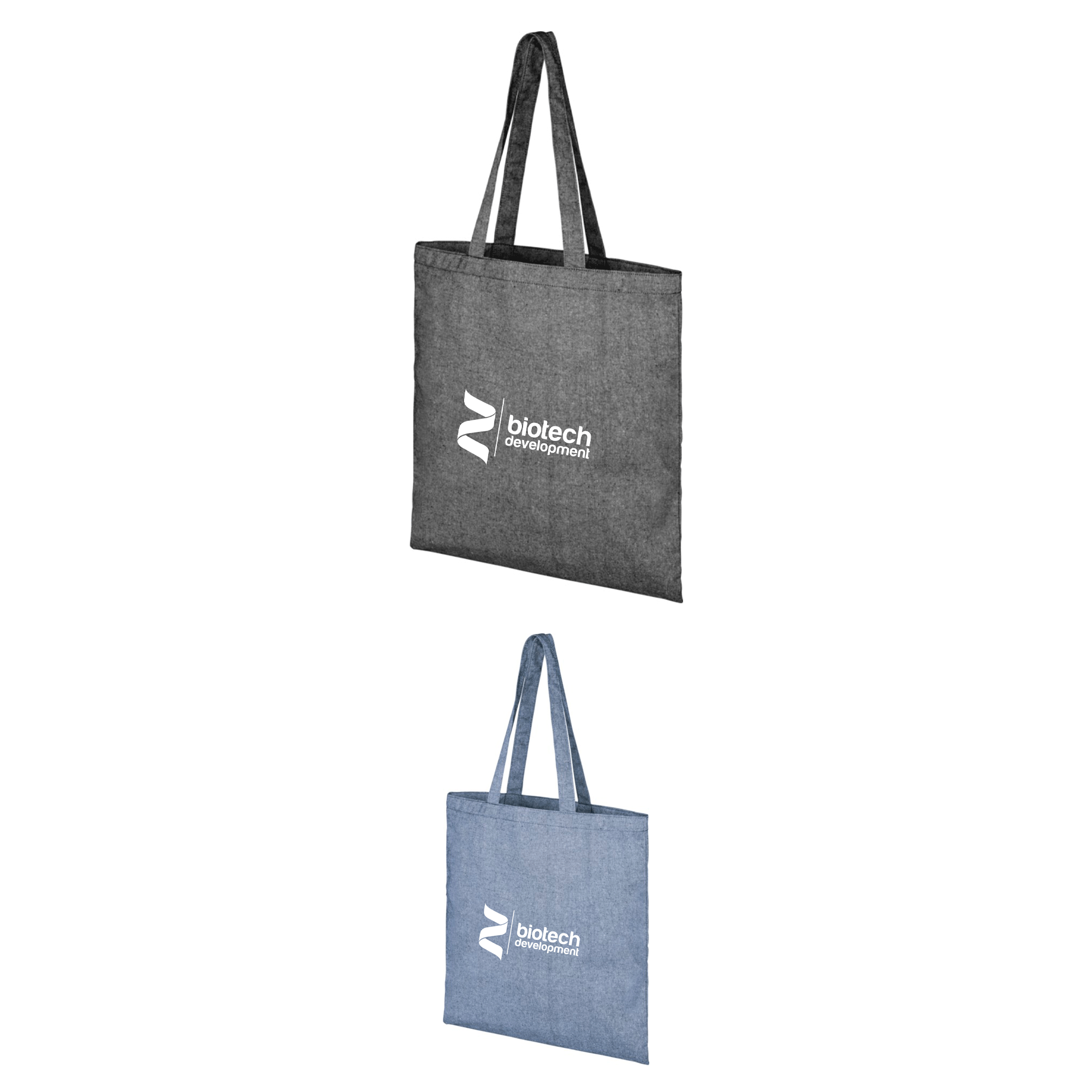 Promotional Pheebs 210 g/m² Recycled Cotton Tote Bag with Logo | Pens.com