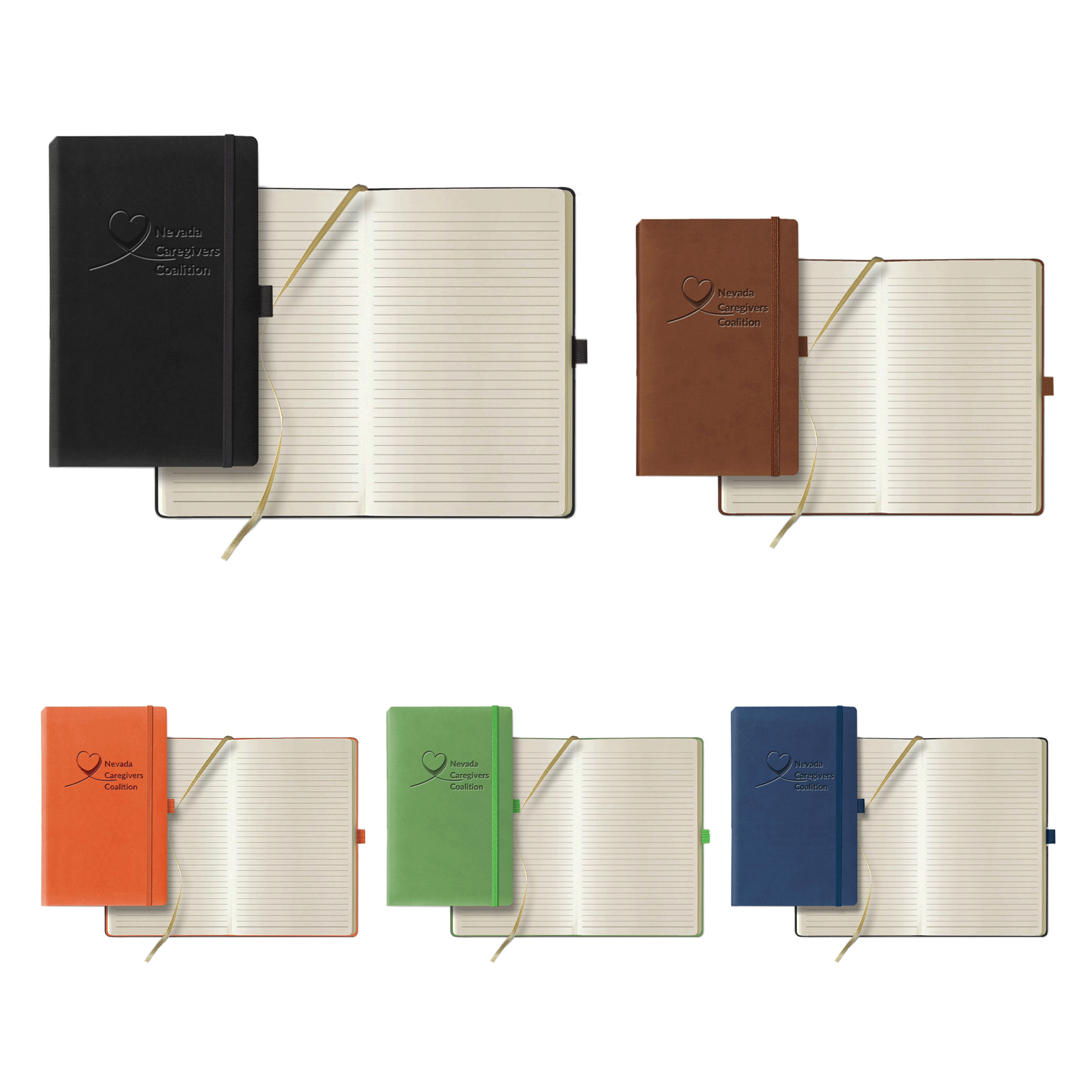 Custom Debossed Castelli 5.3"x 8.4" Tucson Journal | Pens.com