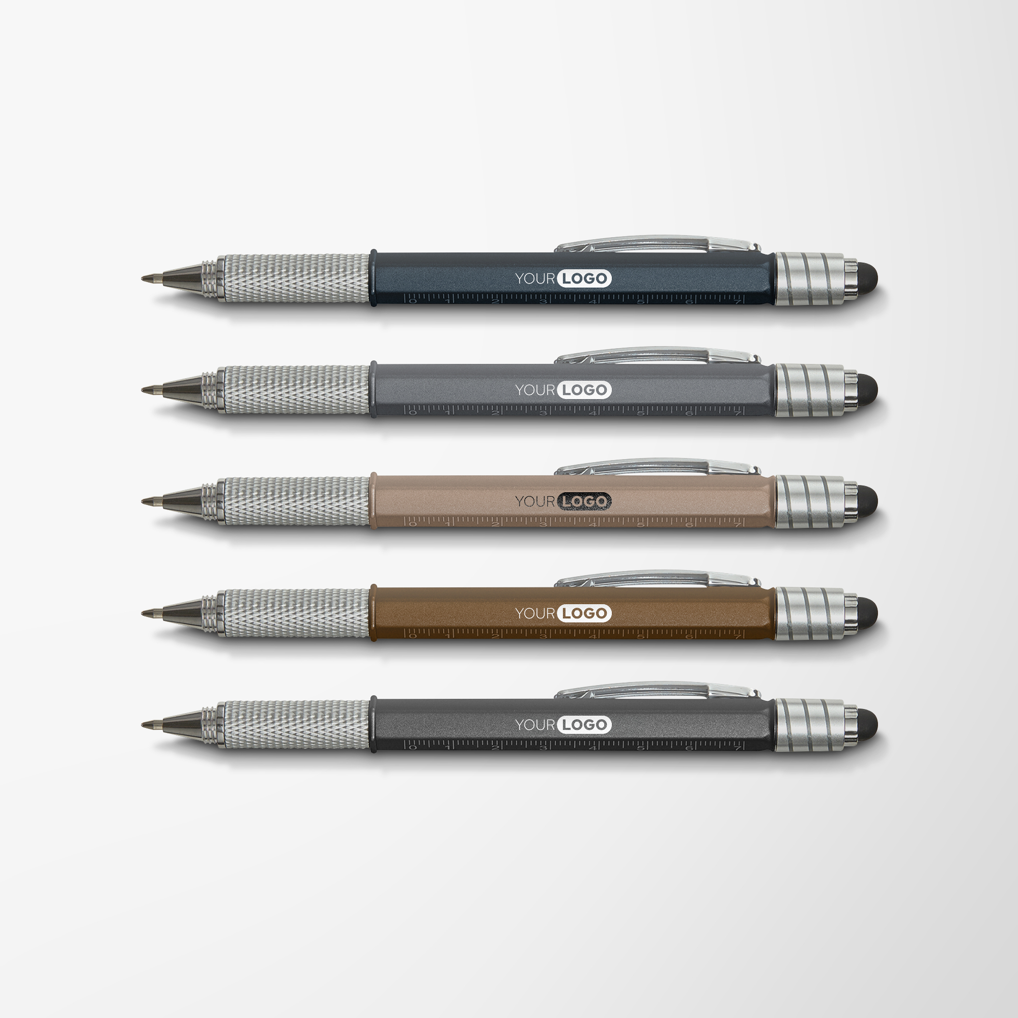Custom Harriton Utility Spinner Stylus Pen | Pens.com