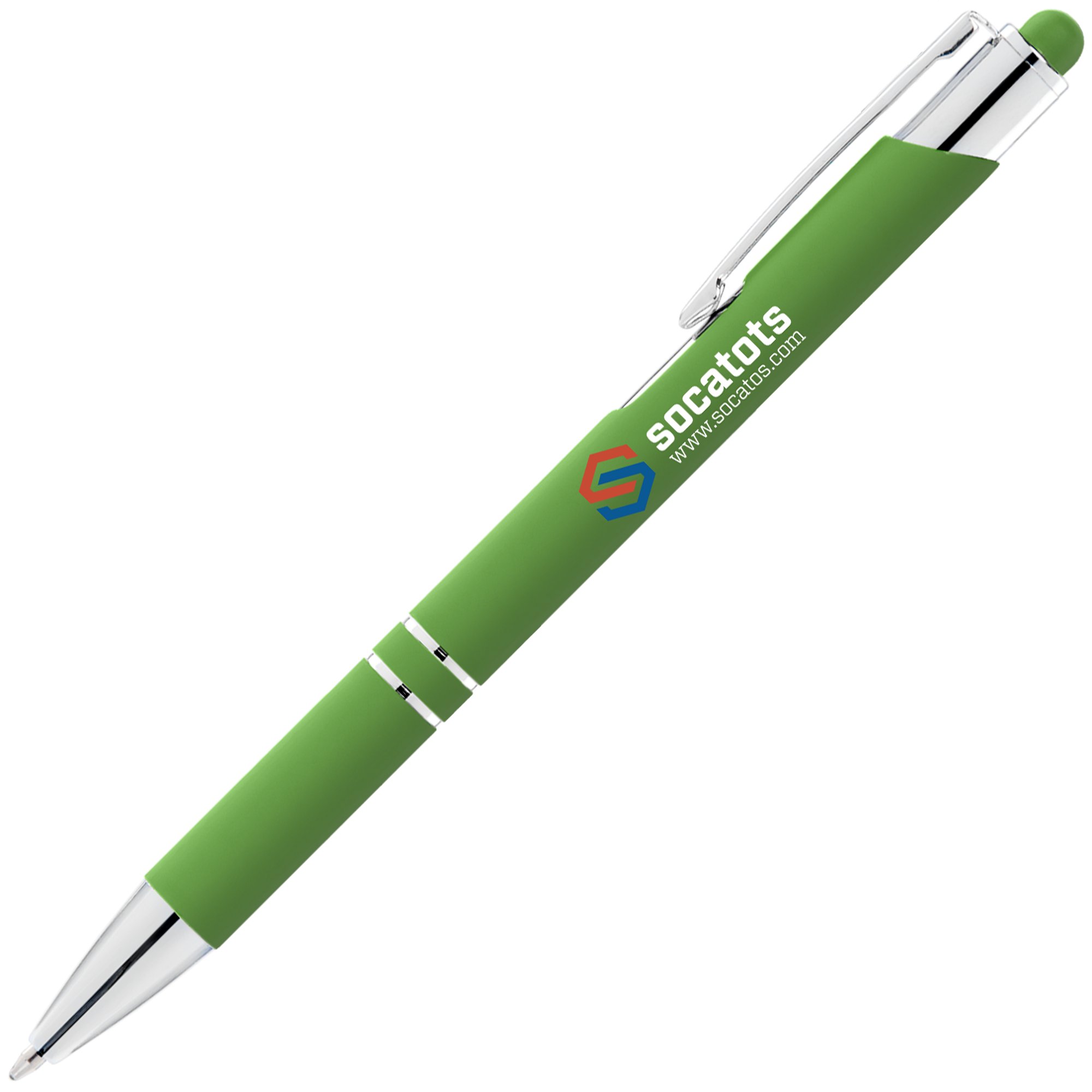 Custom Full Color Paragon Pen with Color Stylus | Pens.com