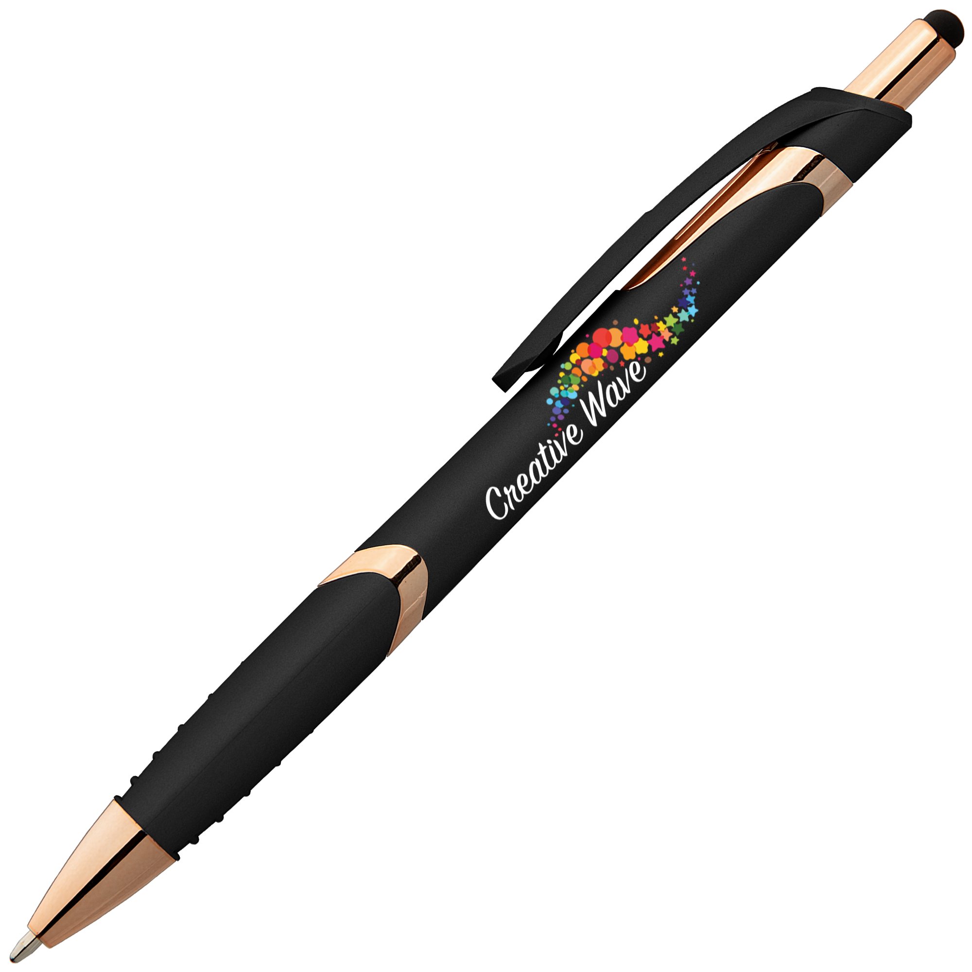 Penna Splendor con finiture Oro Rosa e Logo a Colori - Prodotti ...