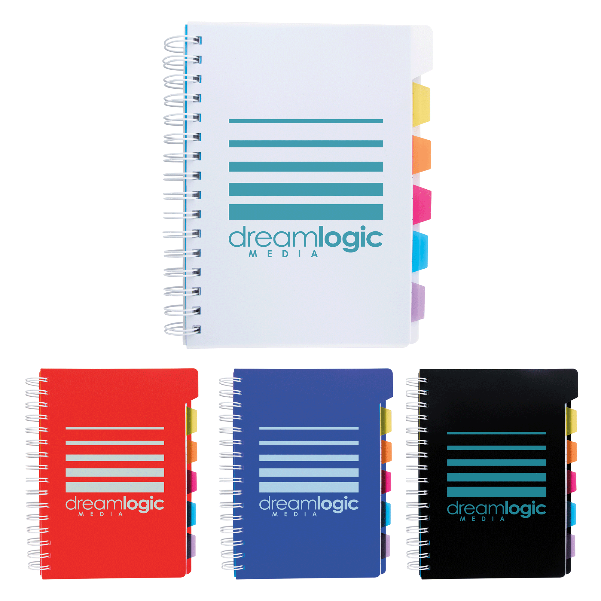Custom Good Value® Spiral Notebook with Tabs | Pens.com