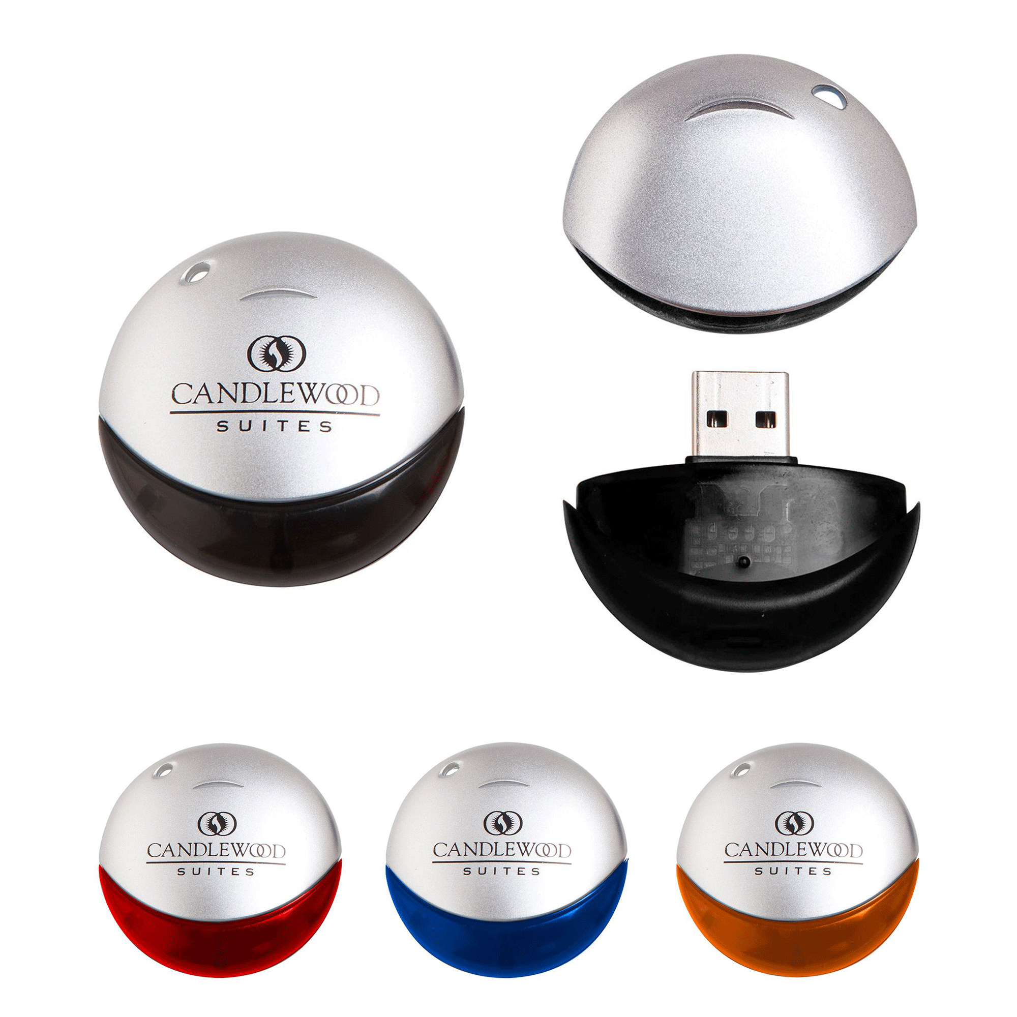 Custom Orbit USB Drive - 16GB | Pens.com