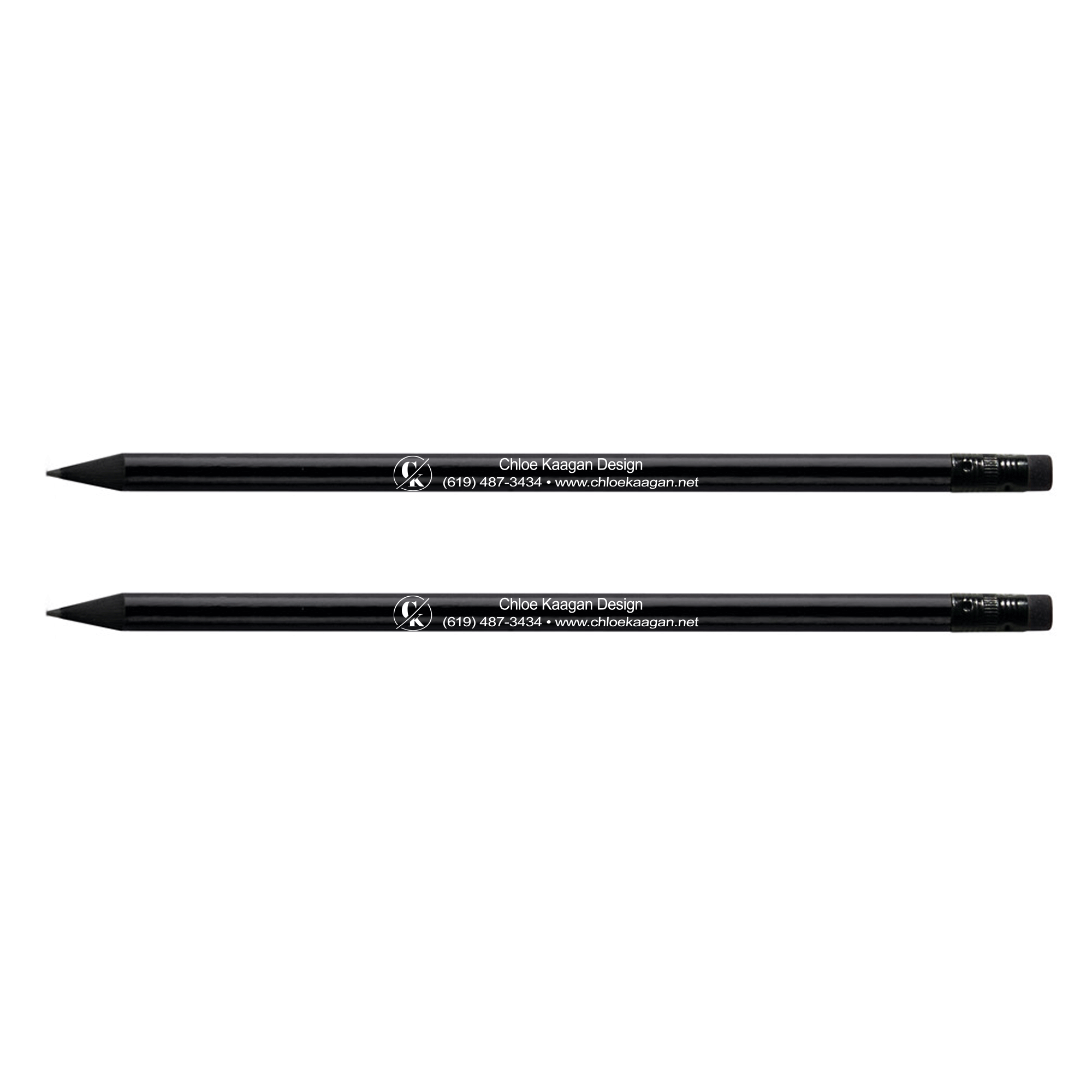 Promotional Ernster Graphite Pencil with Eraser with Logo | Pens.com