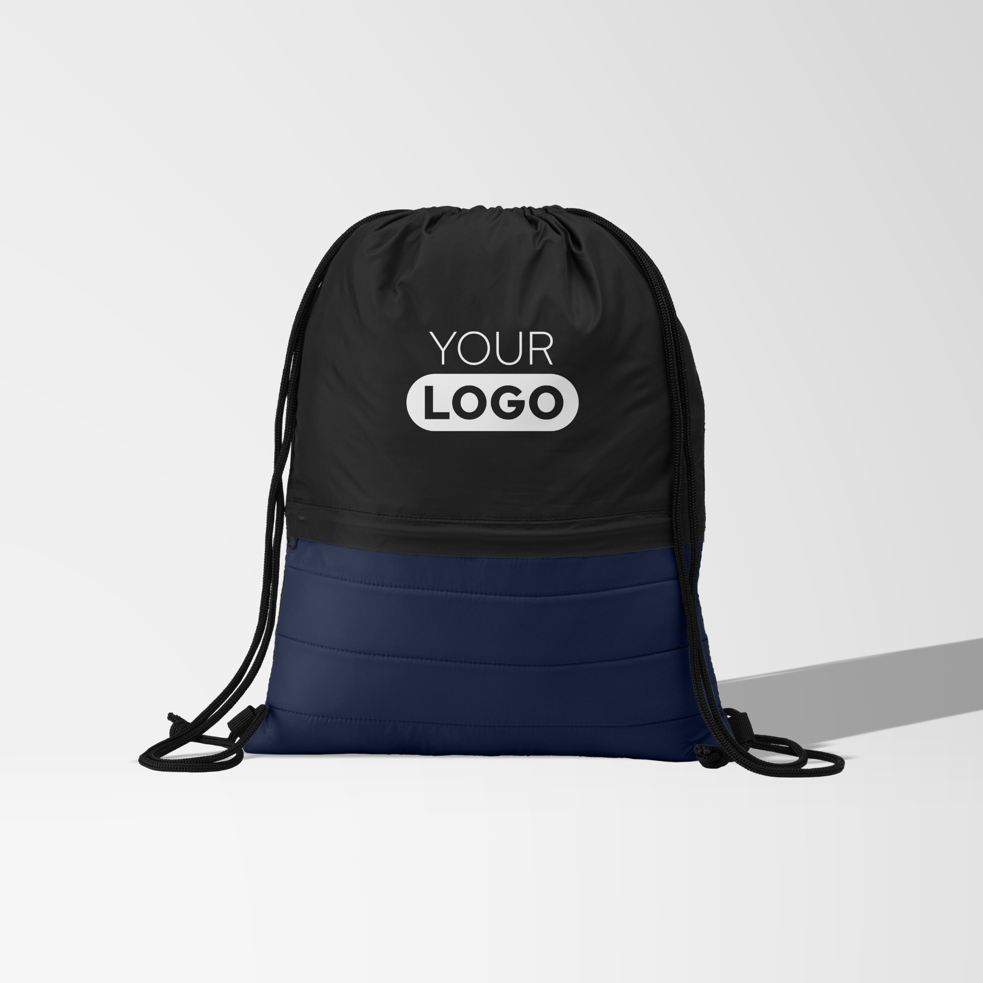 Custom Somer Recycled Nylon Drawstring Bag | Pens.com