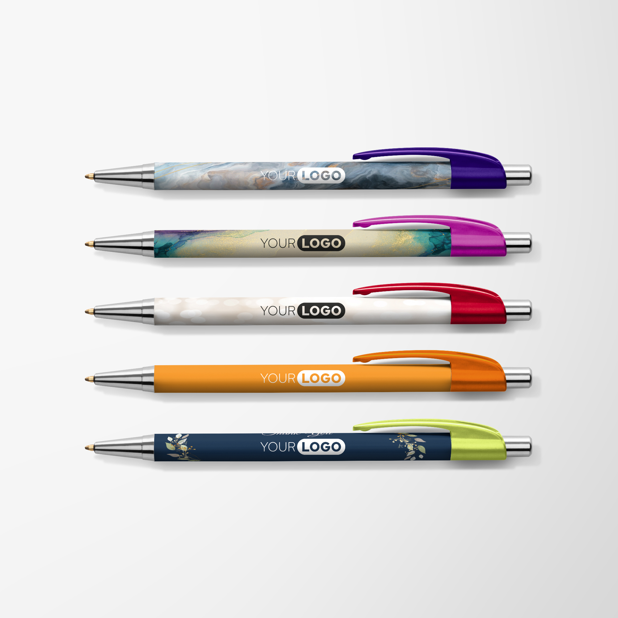 Custom Design Wrap Matte Metallic Colorama Pen | Pens.com