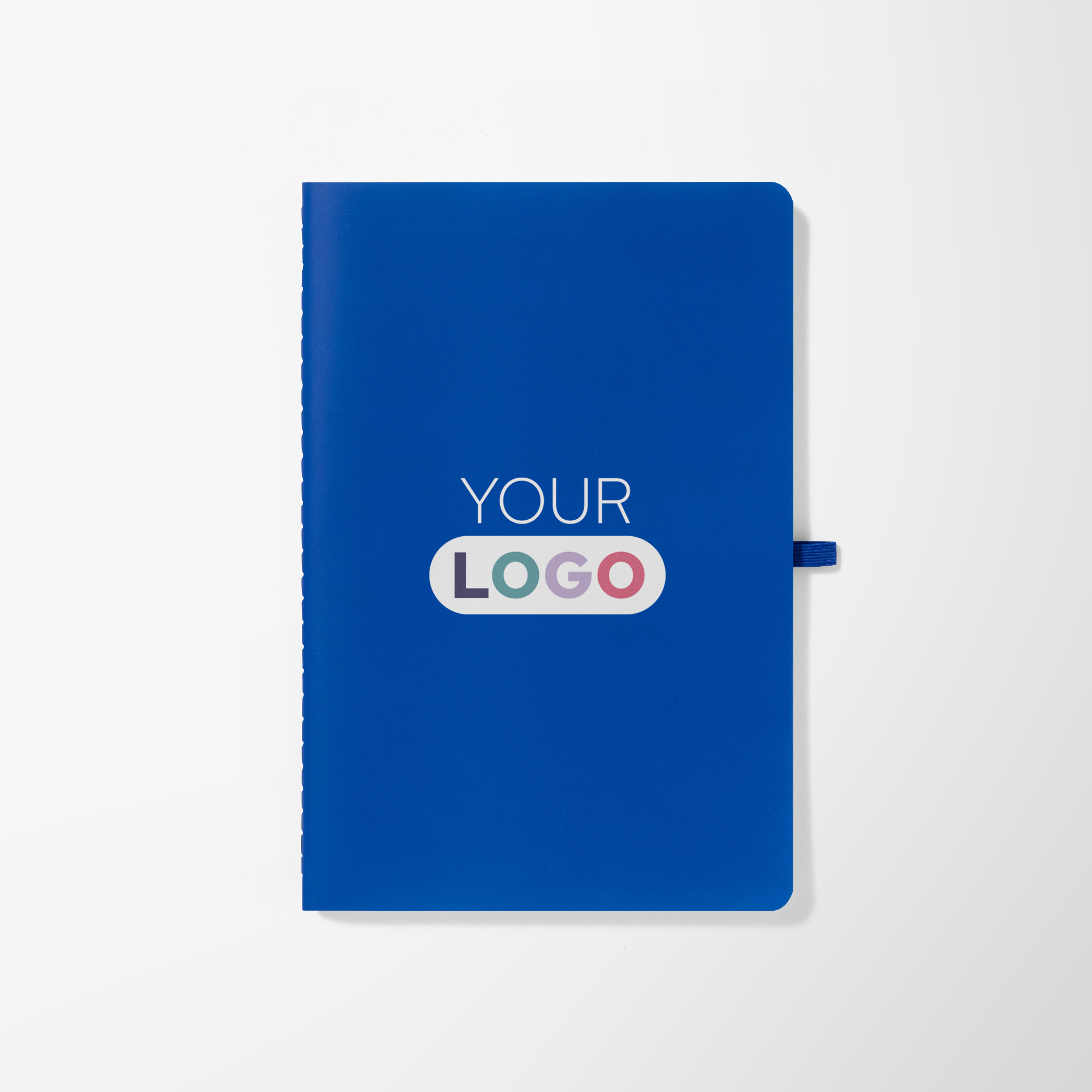 Promotional Full Colour A5 Soft Touch Ellison Notebook with Logo | Pens.com