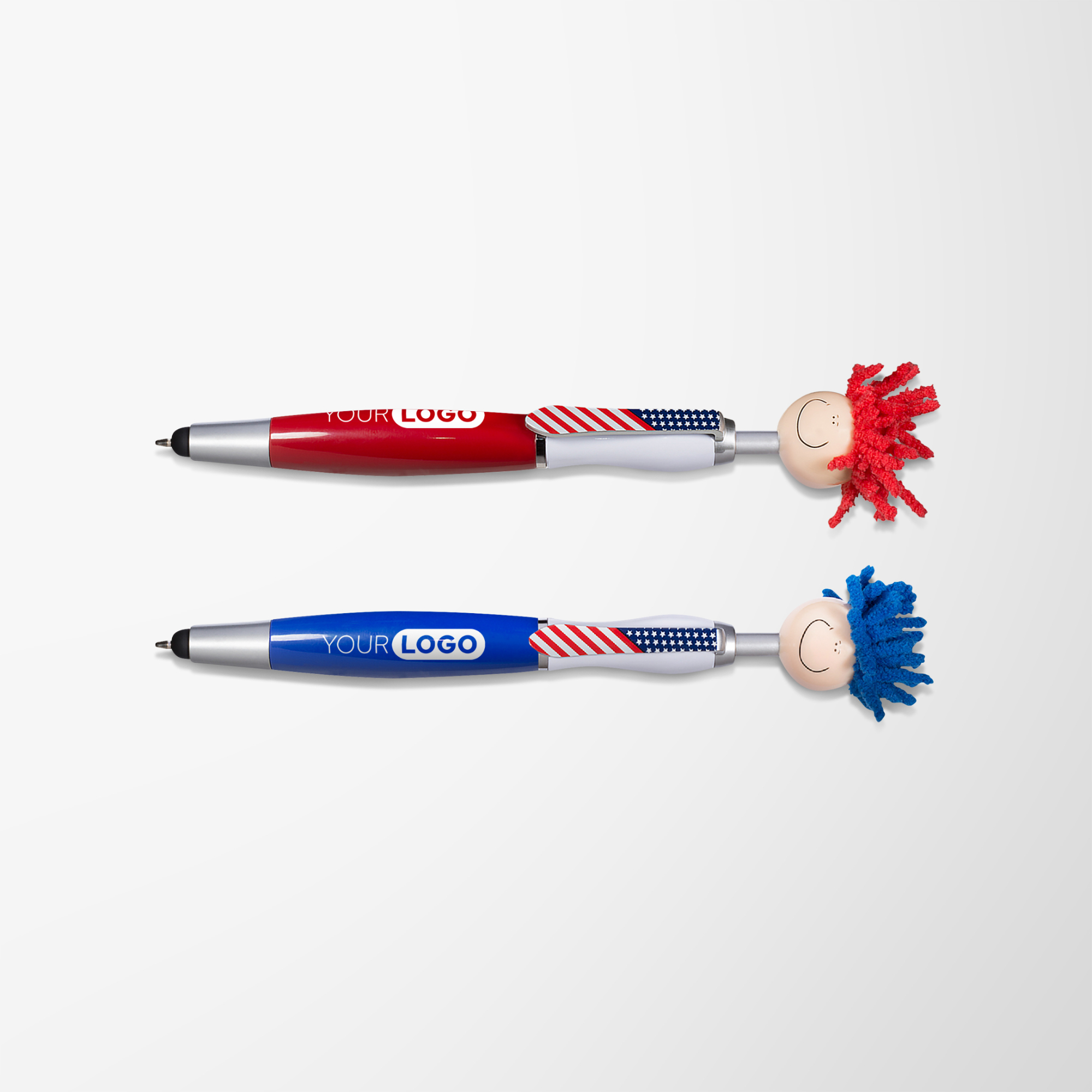 Custom Patriotic MopToppers® Pen | Pens.com