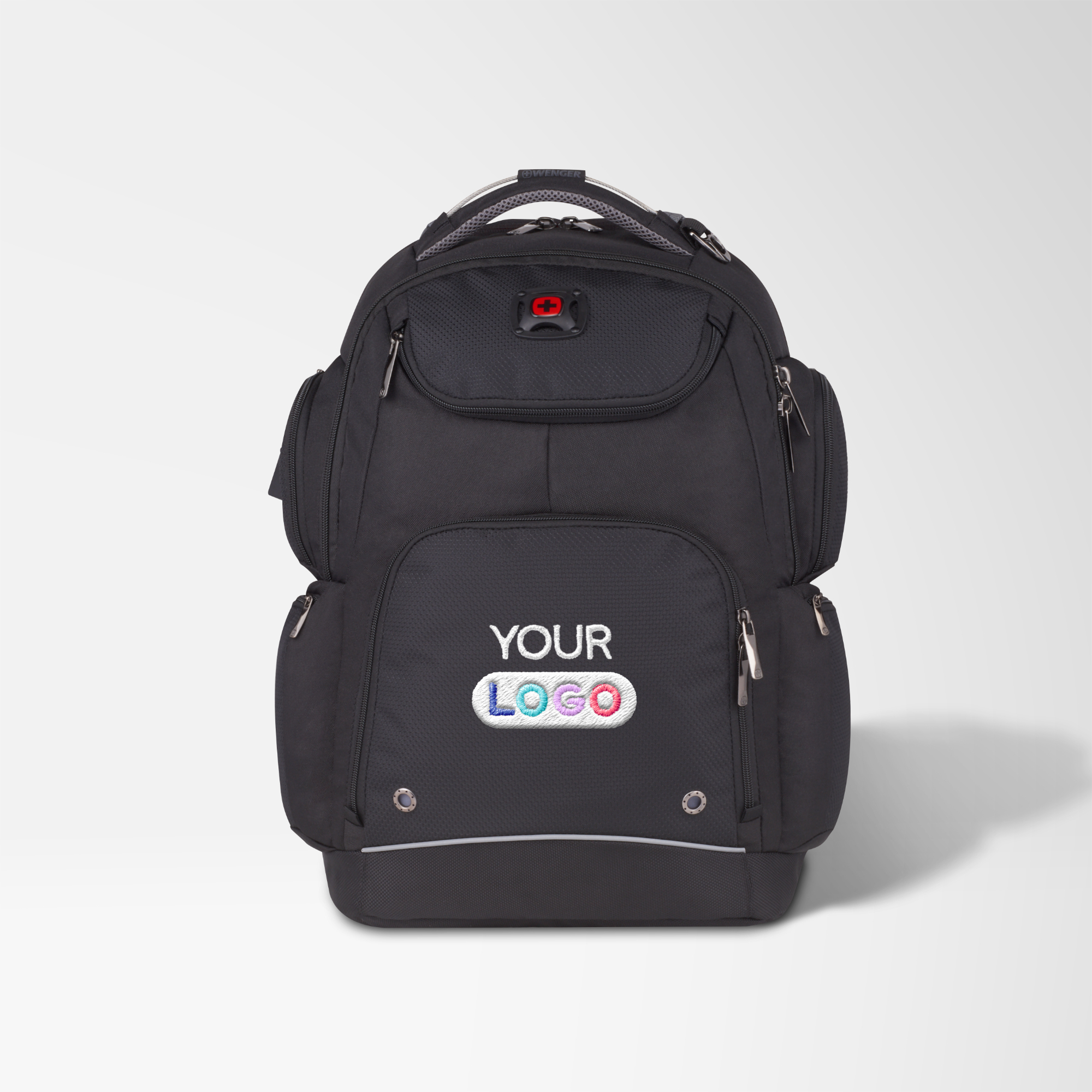 Custom Embroidered Wenger® Odyssey TSA Recycled 17" Computer Backpack ...