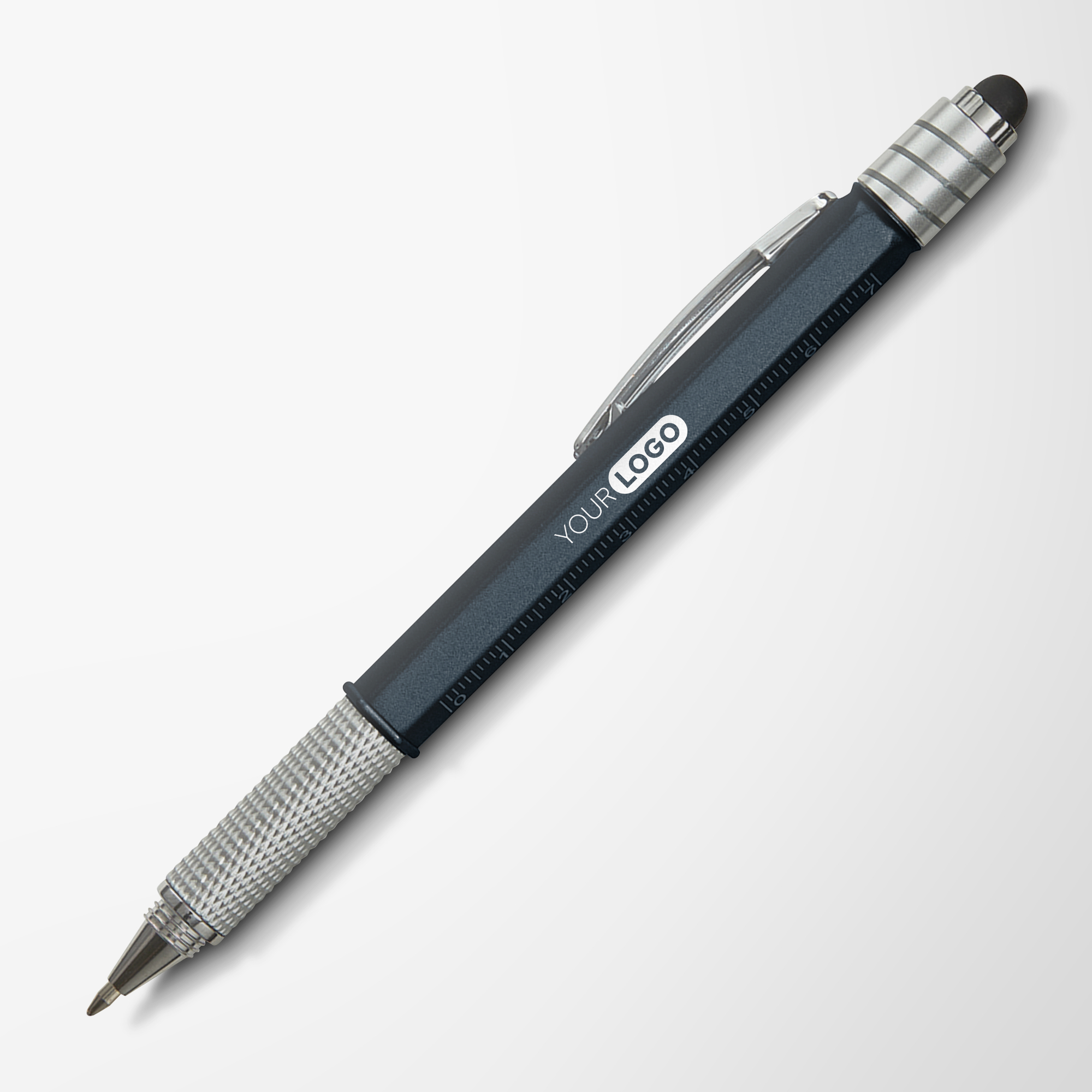 Custom Harriton Utility Spinner Stylus Pen | Pens.com