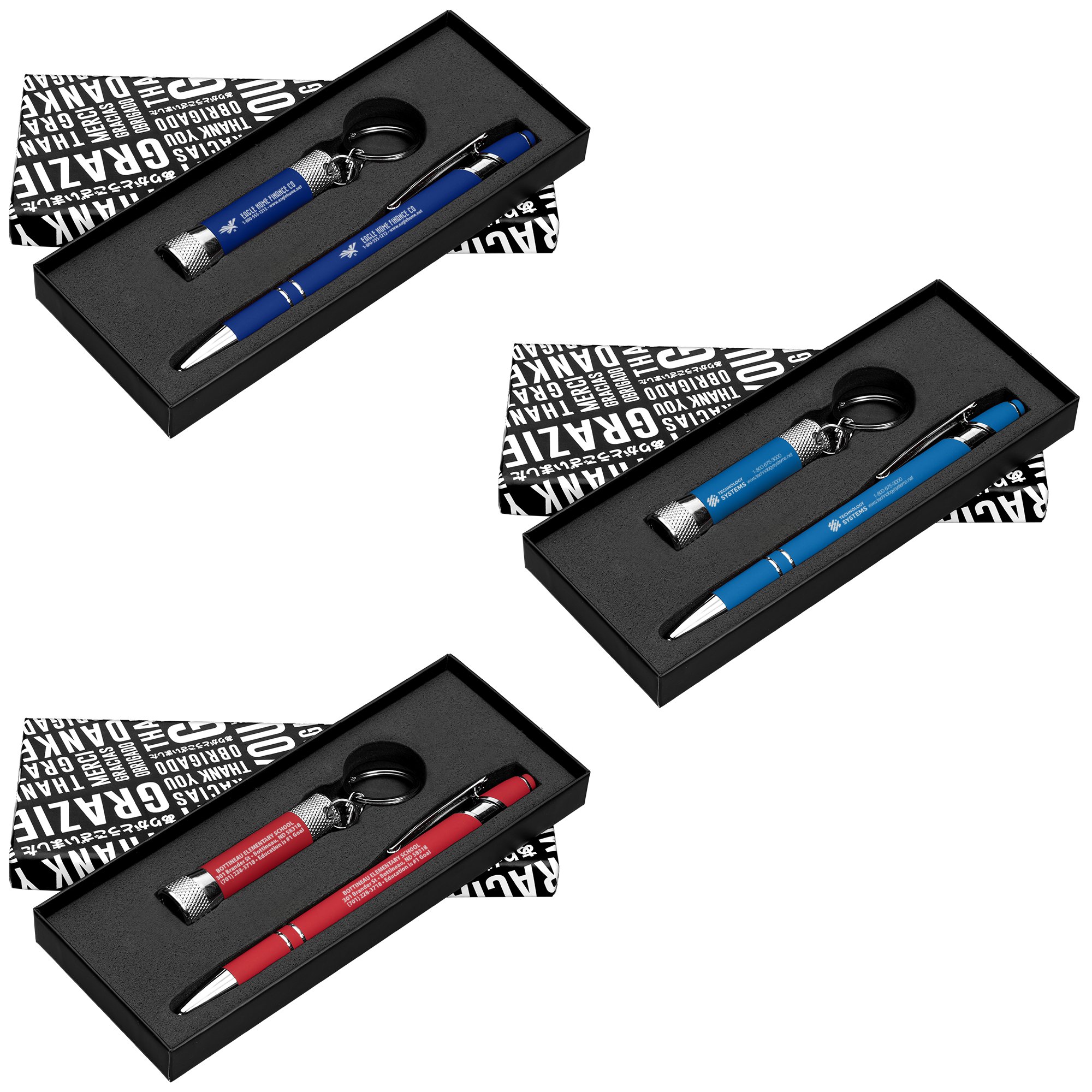 Promotional Alpha Gift Set With 'Thank You' Box Design with Logo | Pens.com