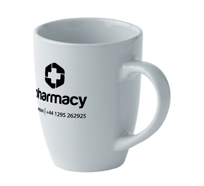 Promotional 300 ml Trent Ceramic Mug with Logo | Pens.com