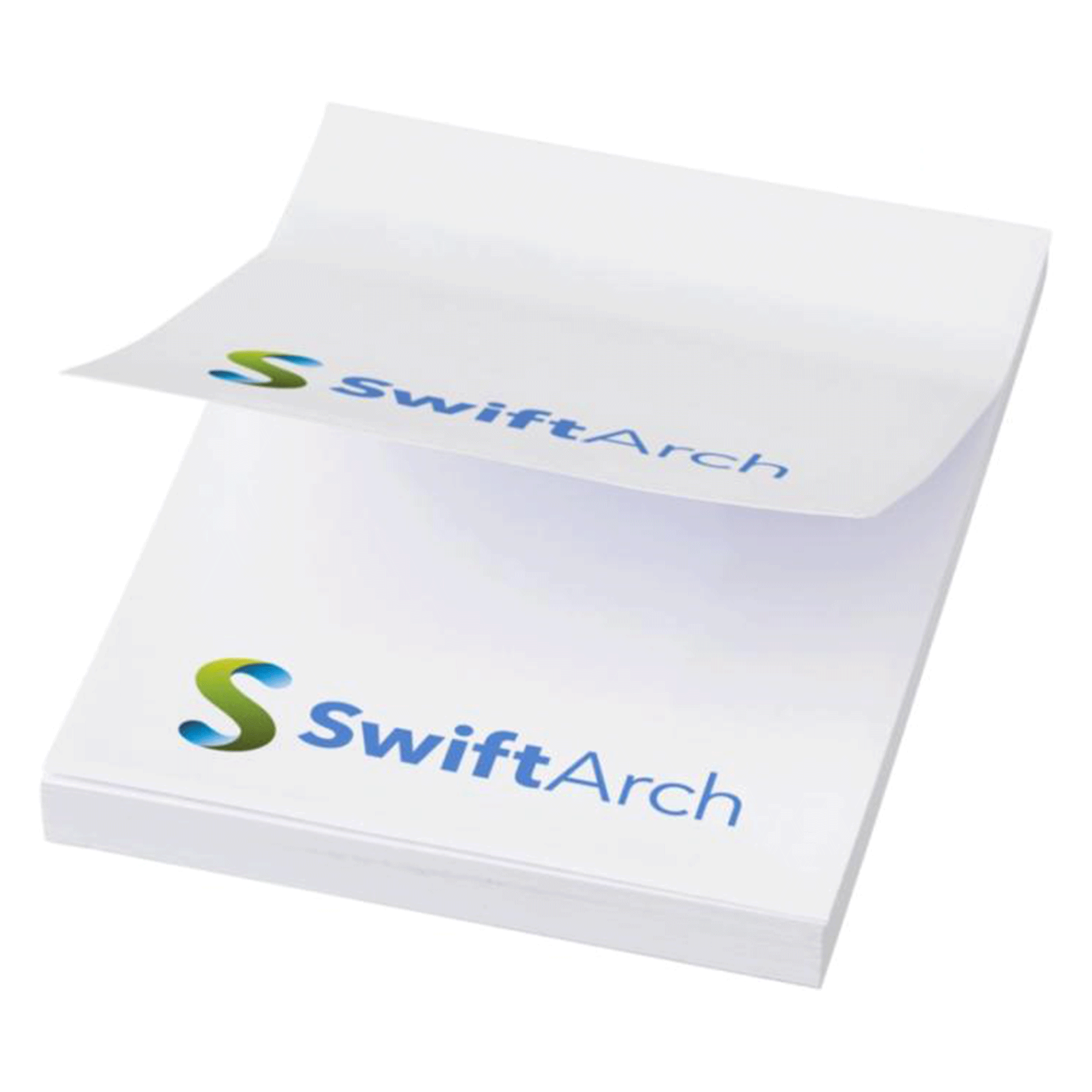 Promotional Full Colour Sticky-Mate® A8 Modi Sticky Notepad with Logo ...
