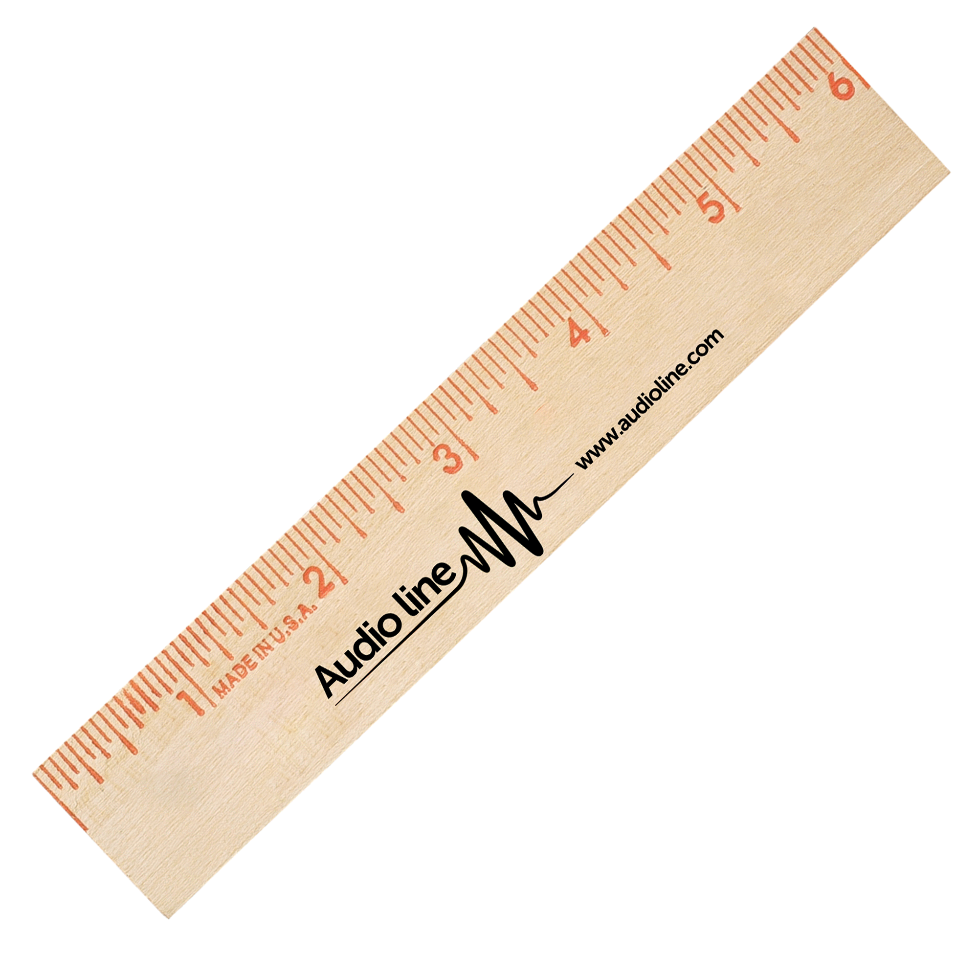 Custom 6'' Natural Finish Ruler | Pens.com