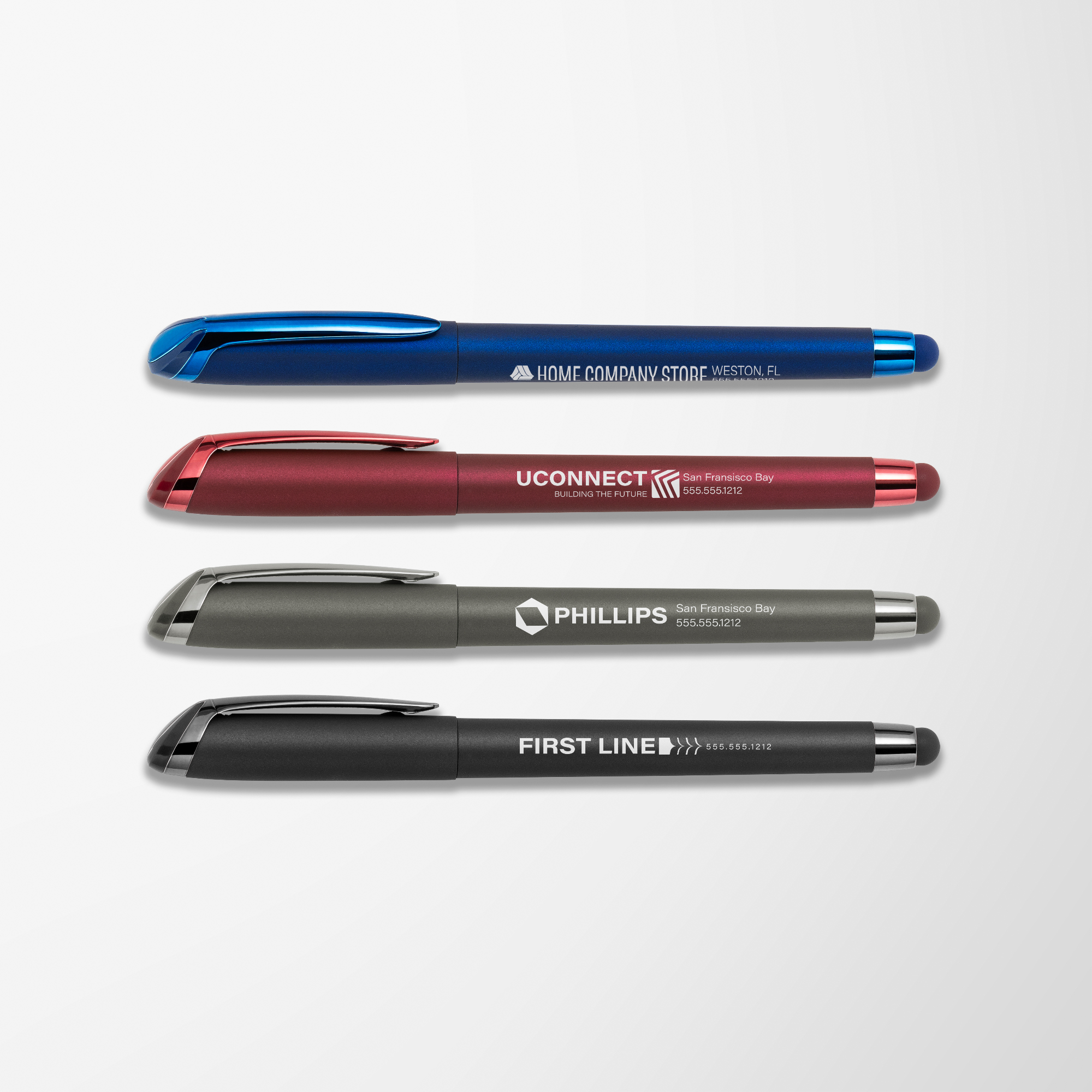 Custom Monochrome Maria Gel Pen | Pens.com