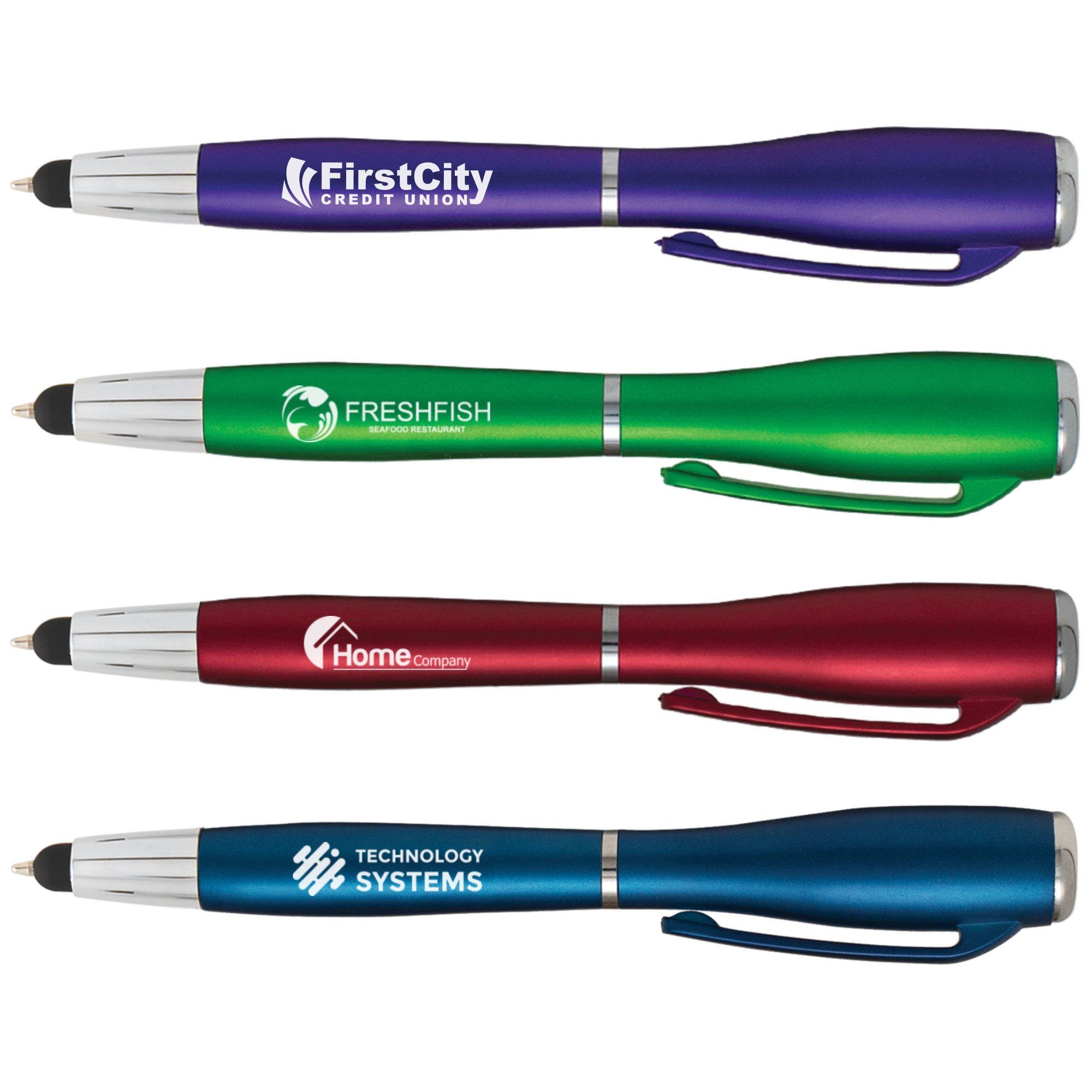 Custom Lantern Pen with Stylus Tip | Pens.com CA