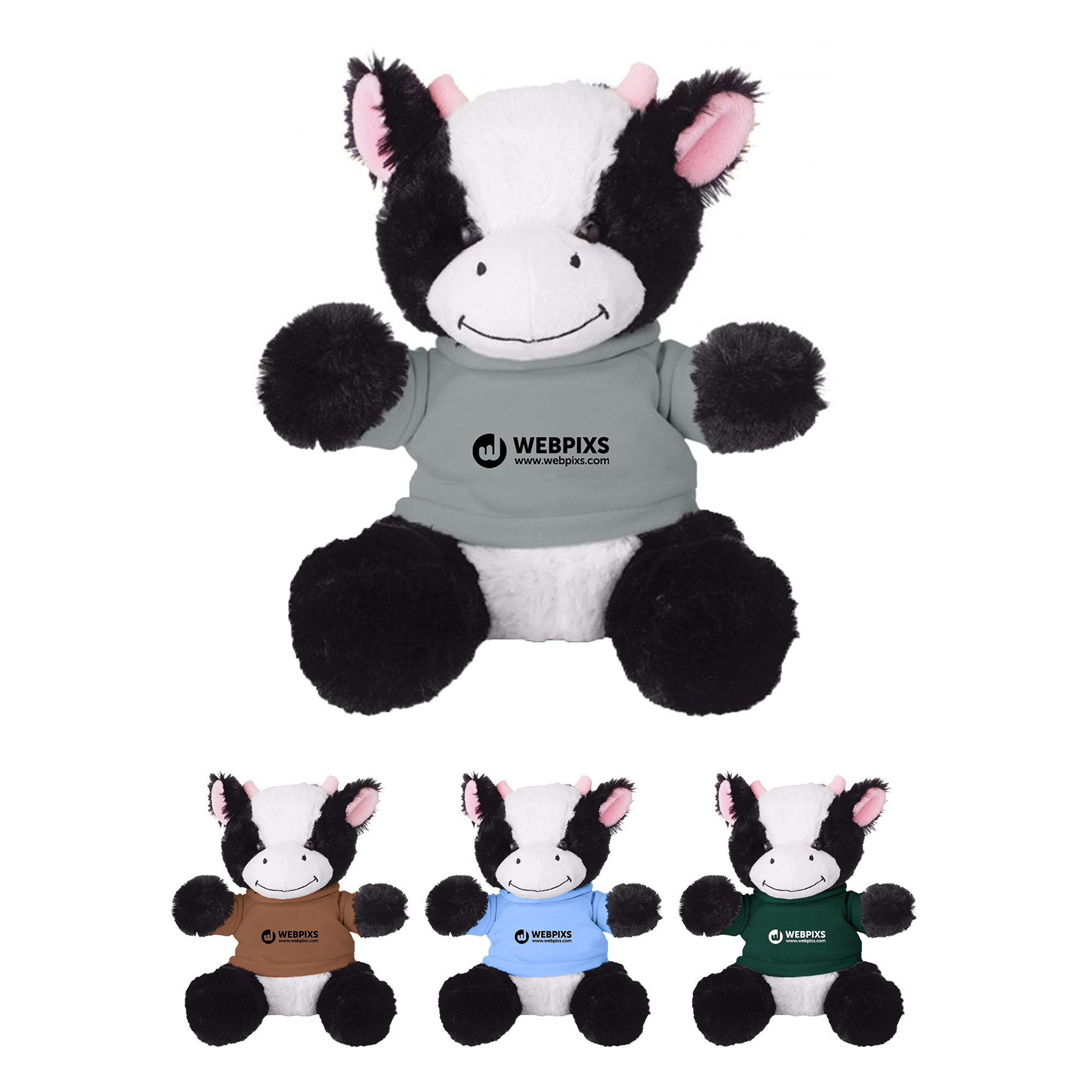 Custom 6" Cuddly Cow | Pens.com