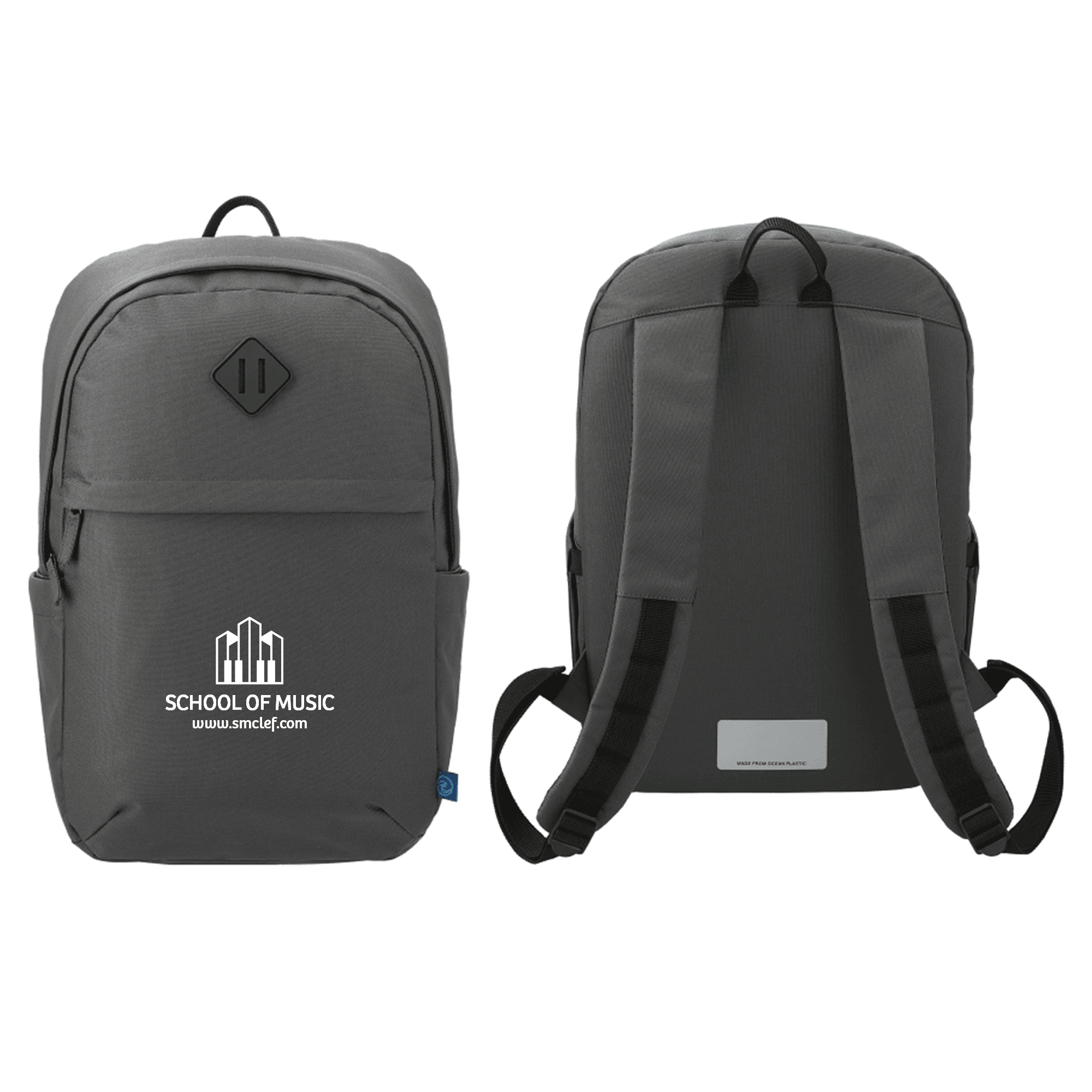 Custom Repreve® Ocean Recycled Commuter 15" Computer Backpack | Pens.com CA