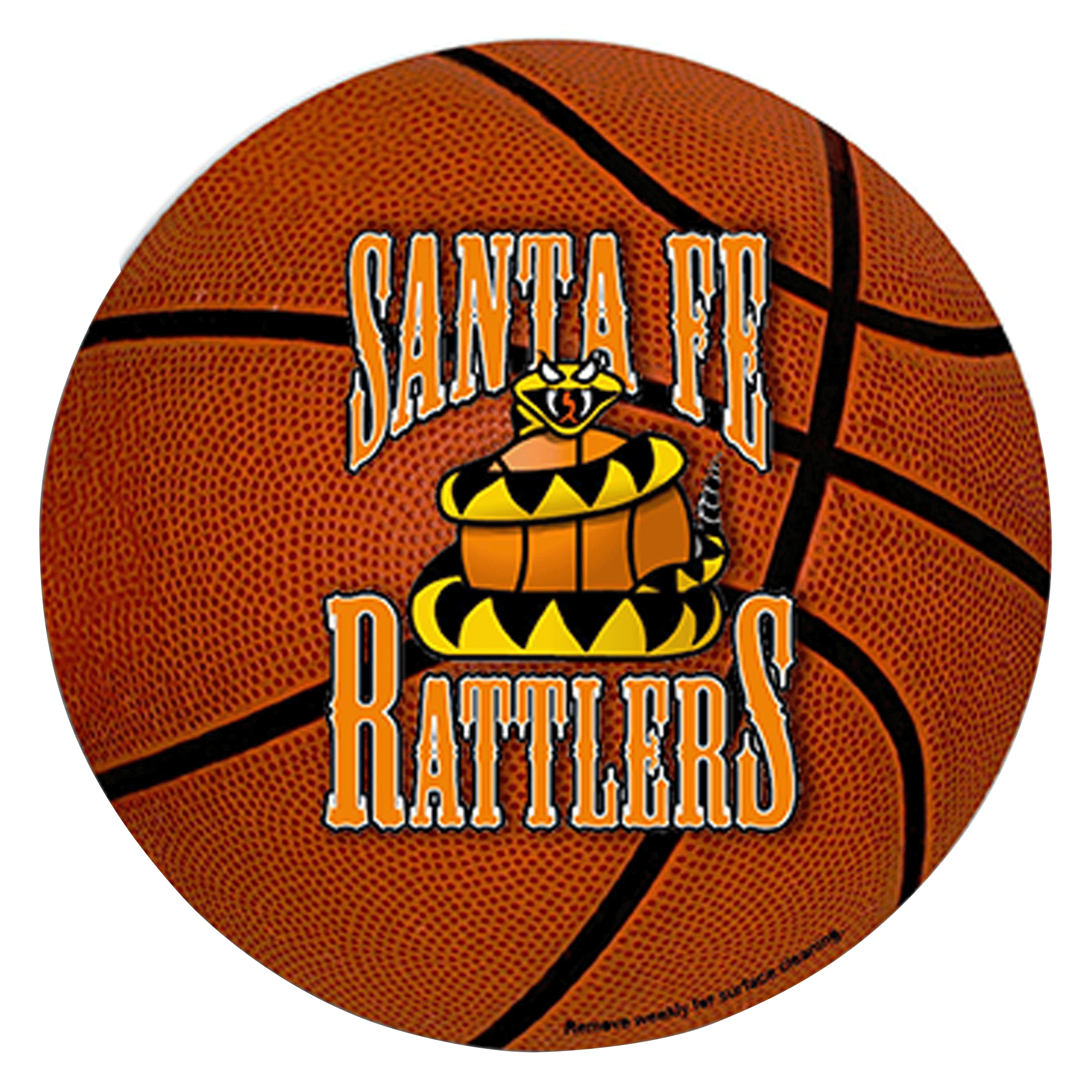Custom Full Color 5.75" Basketball Car Magnet | Pens.com